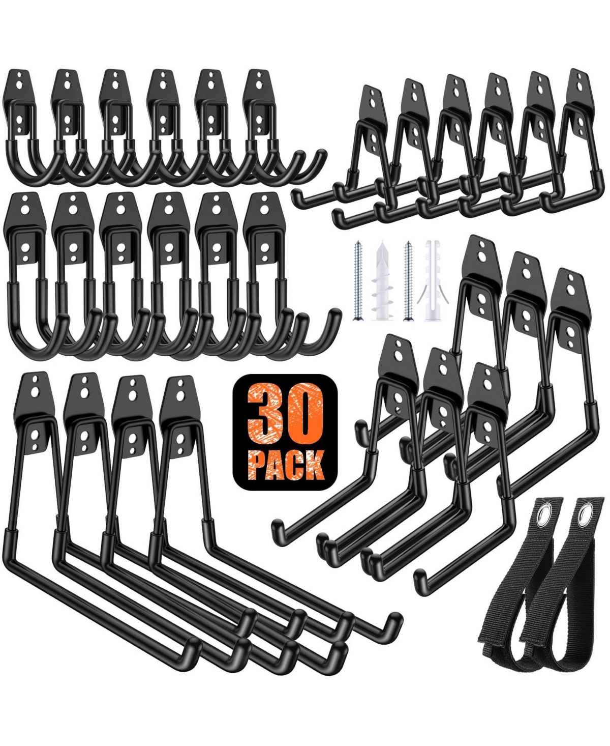 Click here for Xdovet Heavy Duty Steel Wall Mount Hangers for Gar... prices