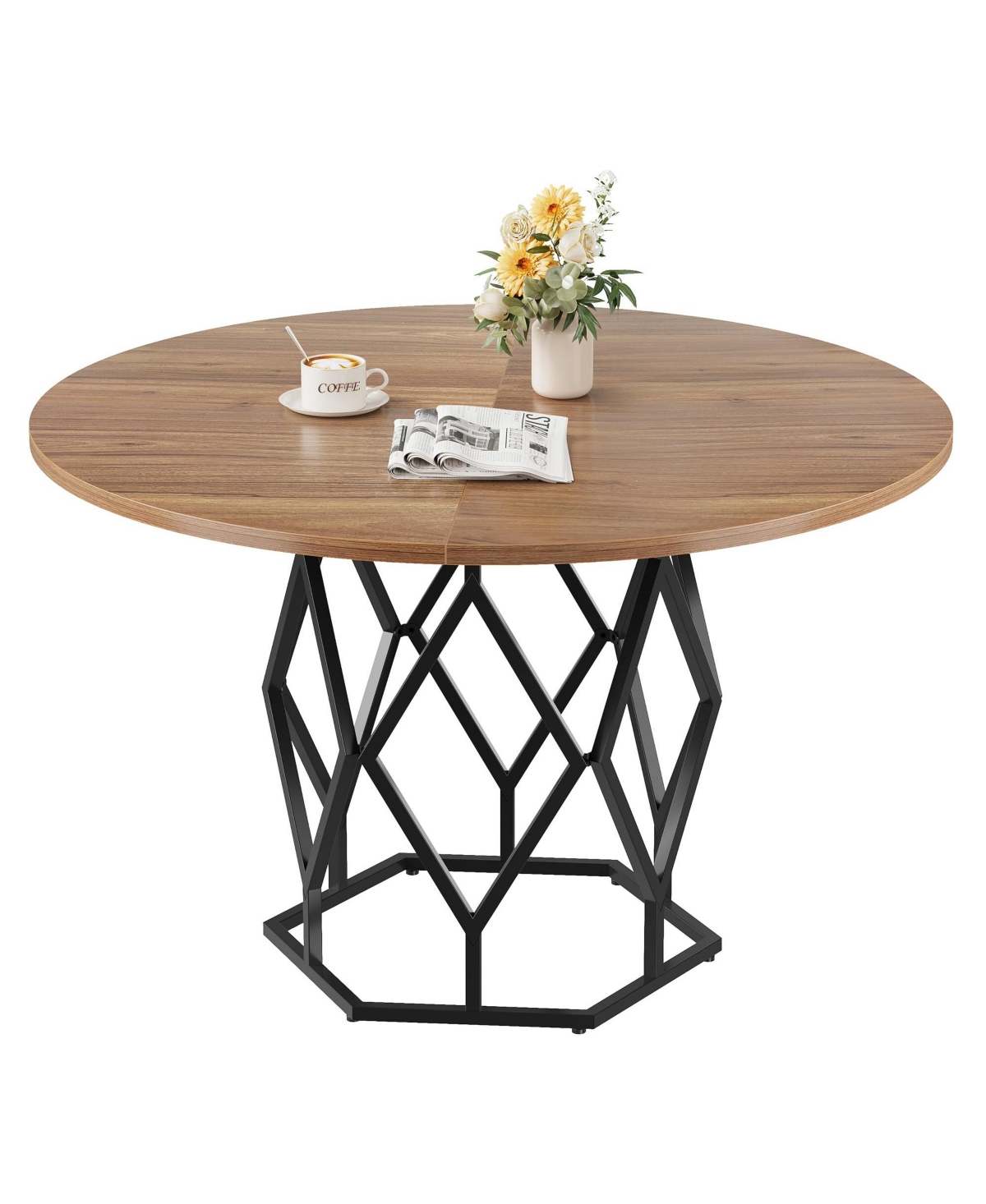 Click here for gaomon 47 Inch Round Dining Table  Farmhouse Dinin... prices