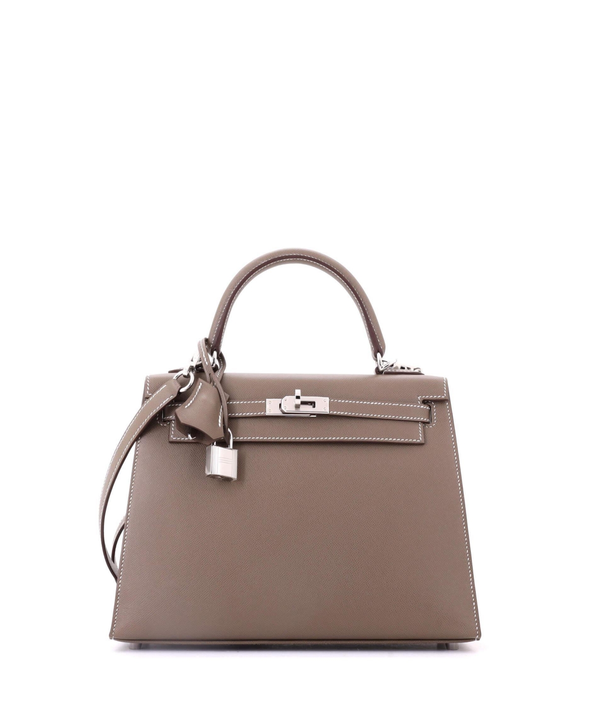 Click here for Pre-Owned HERMES Kelly 25 Handbag Madame with Pall... prices