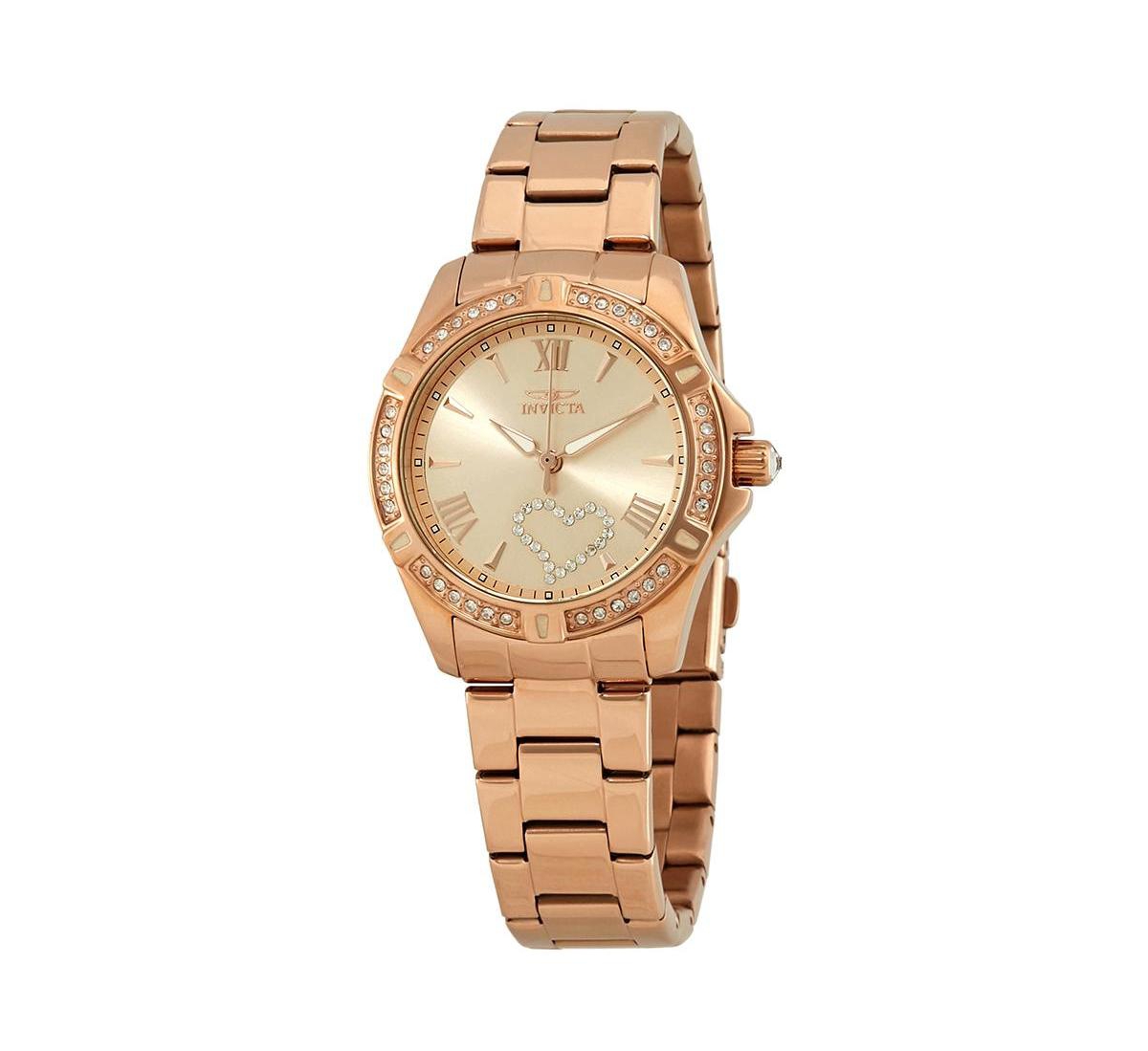 Click here for Invicta Womens Angel Quartz Hand Dial Watch - Rose... prices