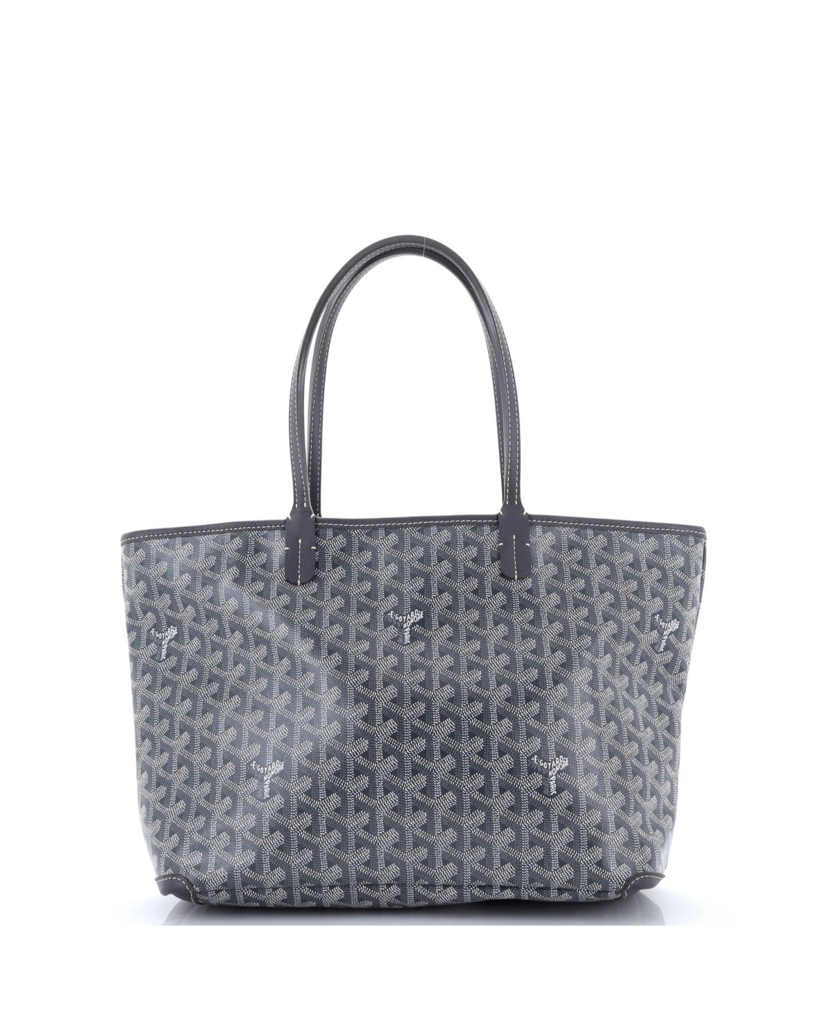 Click here for Pre-Owned Goyard Pm Artois Tote Coated Canvas - Gr... prices