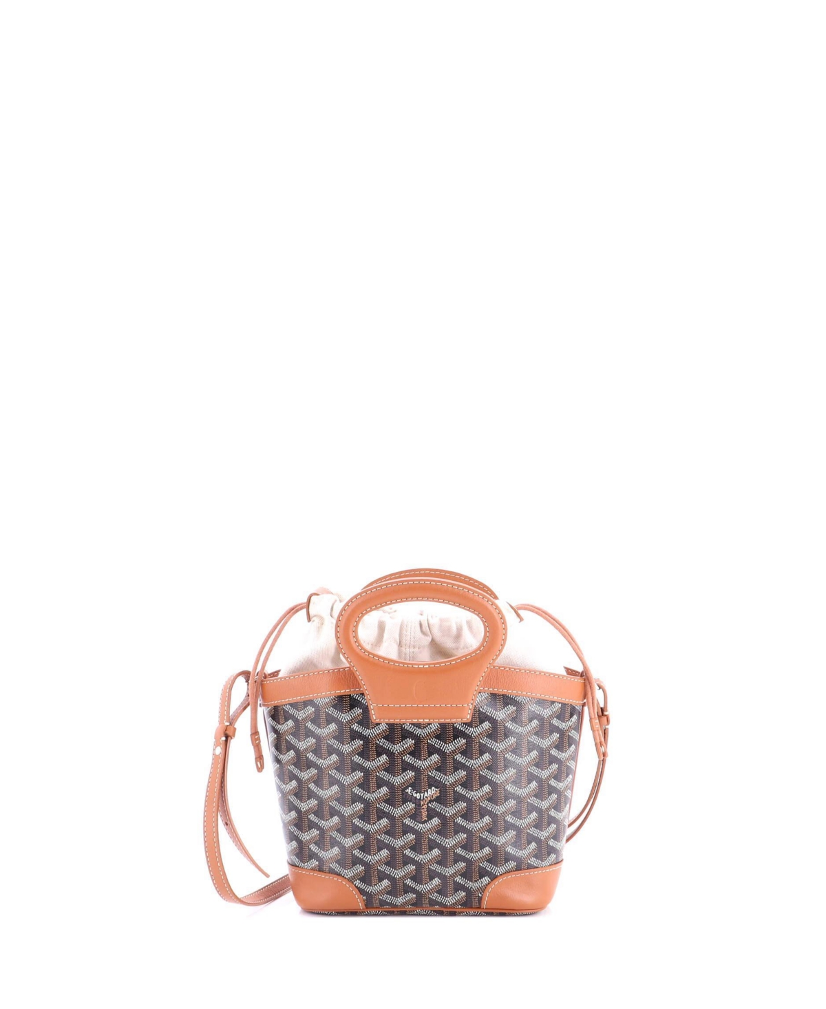 Click here for Pre-Owned Goyard Mini Beluga Bag Coated Canvas - B... prices
