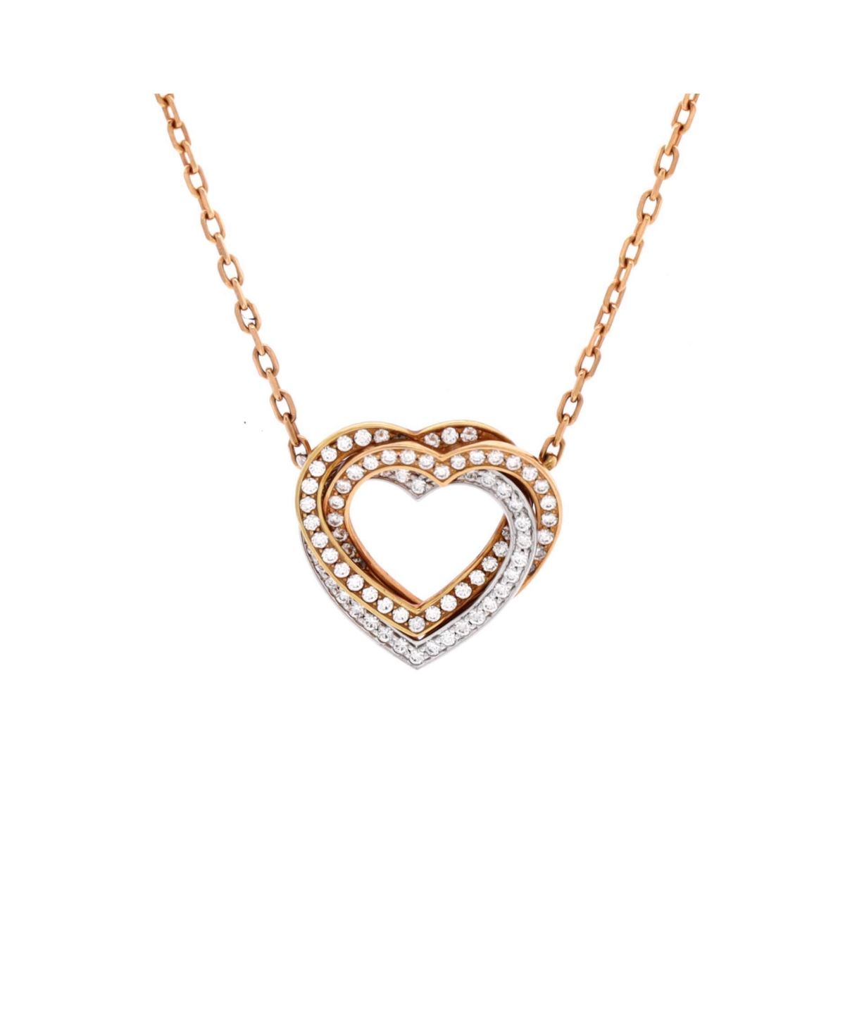 Click here for Pre-Owned Cartier Trinity de Cartier Heart Pendant... prices
