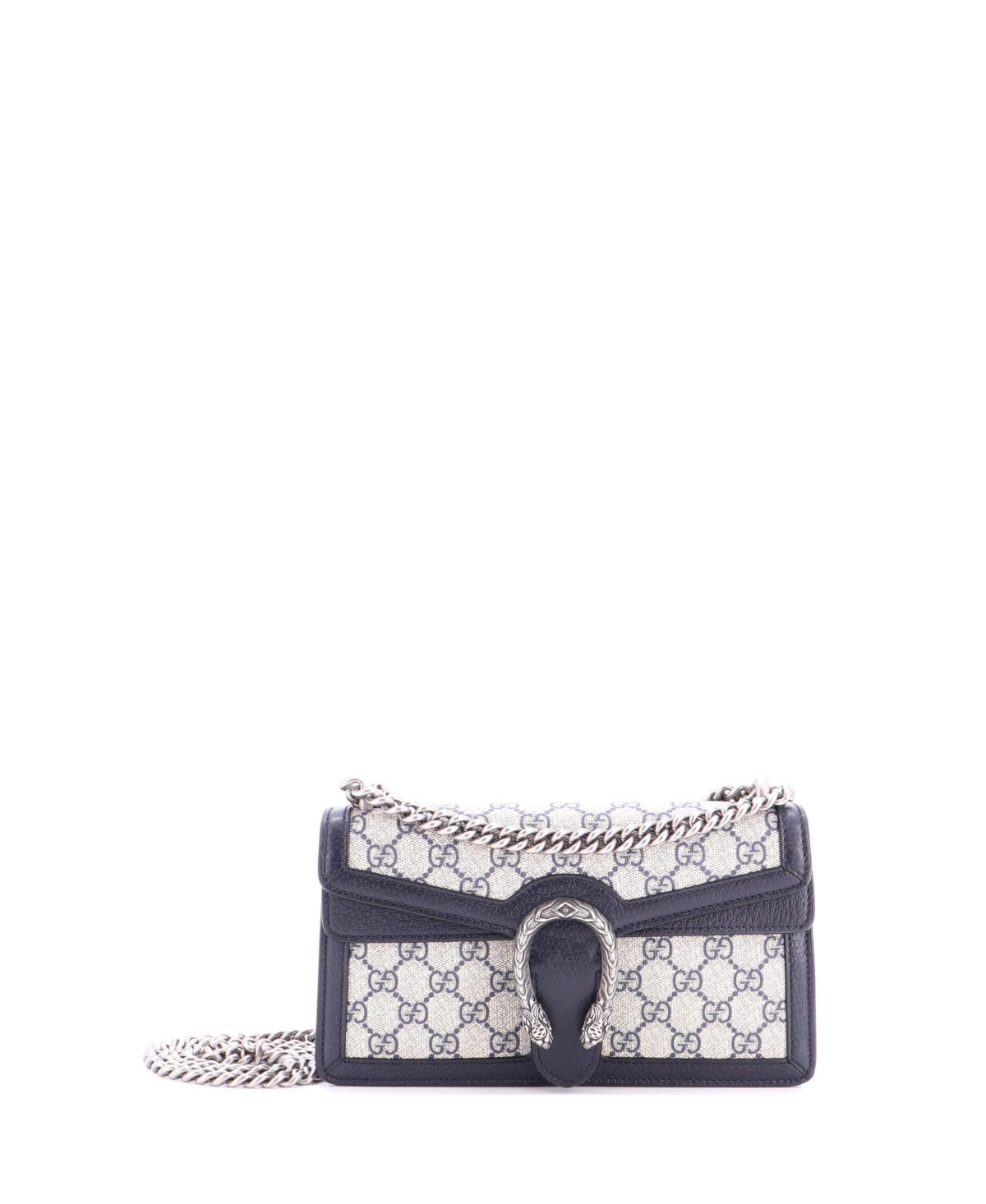 Click here for Pre-Owned Gucci Small Dionysus Bag Gg Coated Canva... prices
