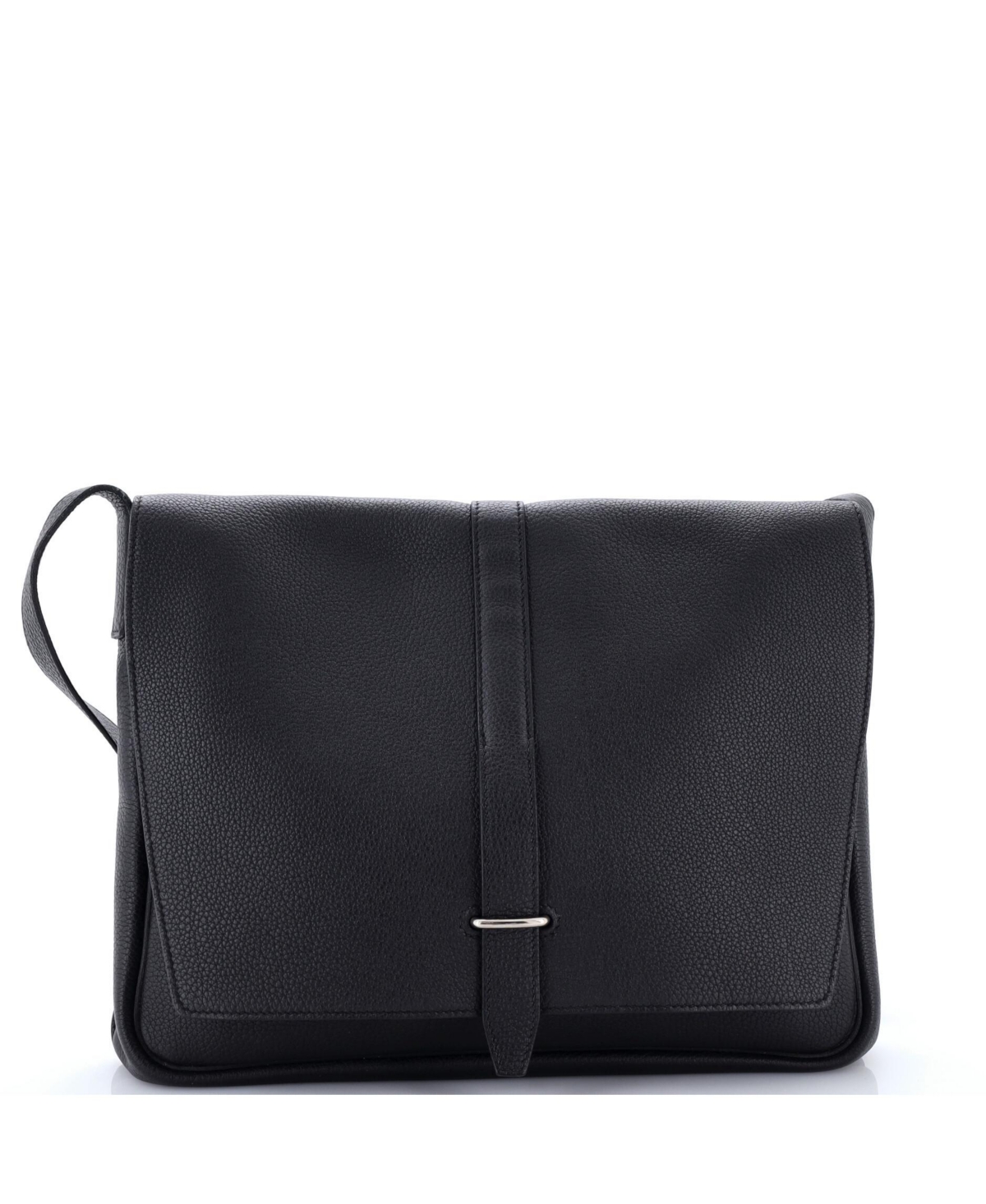 Click here for Pre-Owned HERMES Steve Light Messenger Bag Togo -... prices