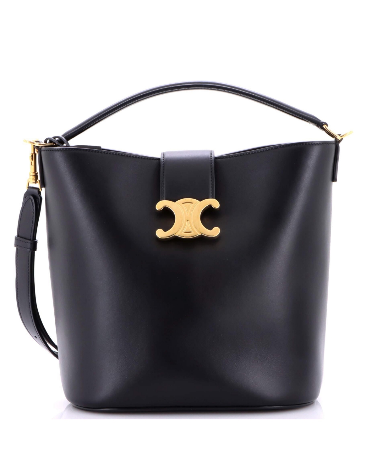 Click here for Pre-Owned Celine Medium Louise Bag Leather - Black prices