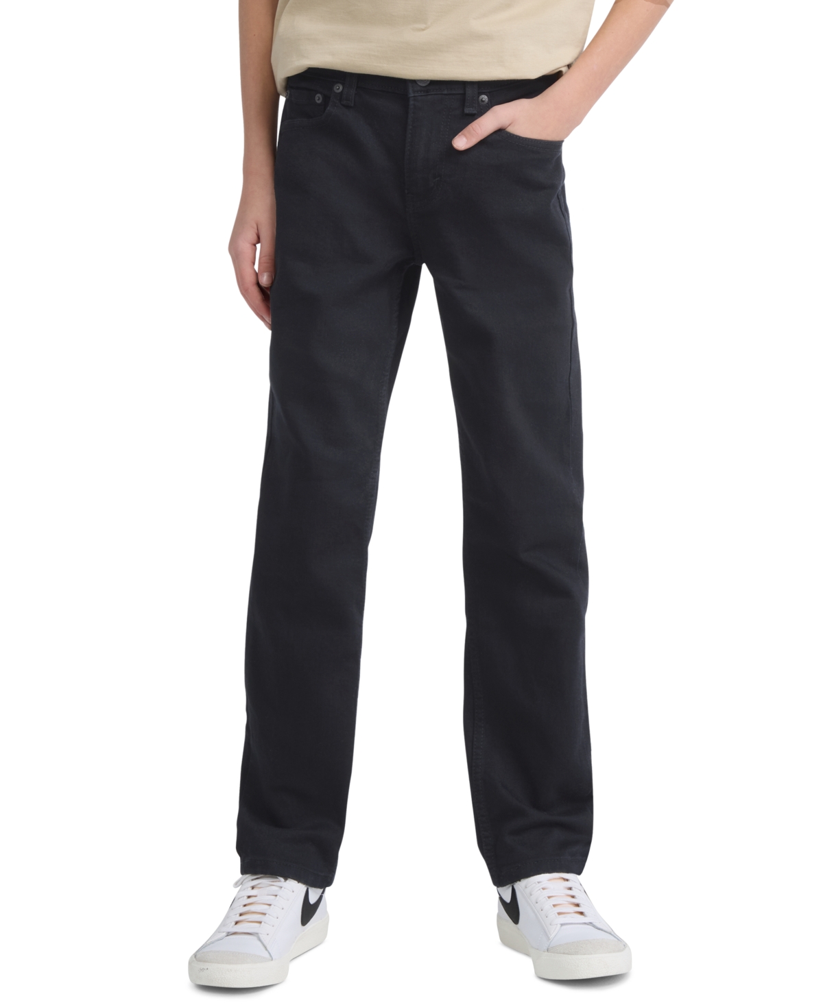 Click here for Levis Little Boys 502 Taper Fit Stretch Performanc... prices