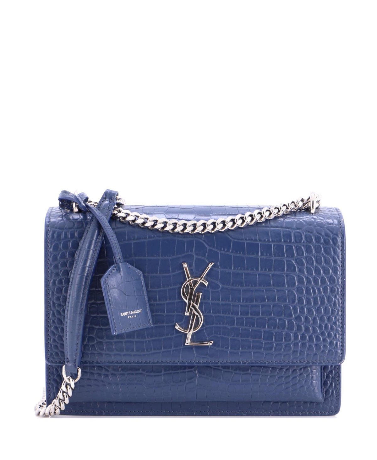 Click here for Pre-Owned Saint Laurent Medium Sunset Crossbody Ba... prices