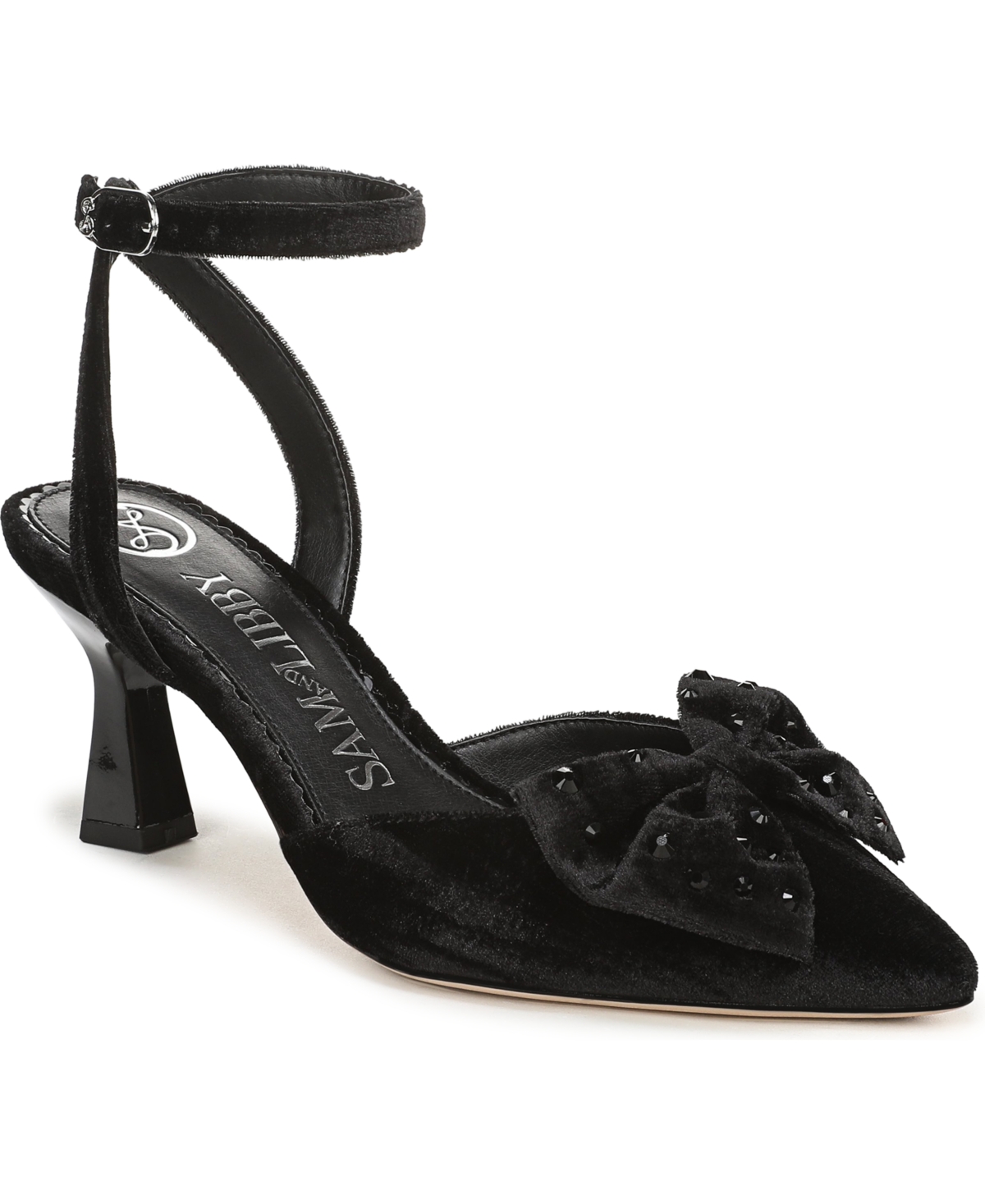 Click here for Sam and Libby Womens Lexie Pointed Toe Pumps - Bla... prices