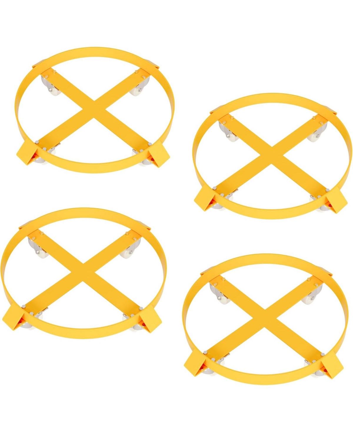 Click here for gaomon Gallon Drum Dolly 4 Pack 1000 Lbs Capacity... prices