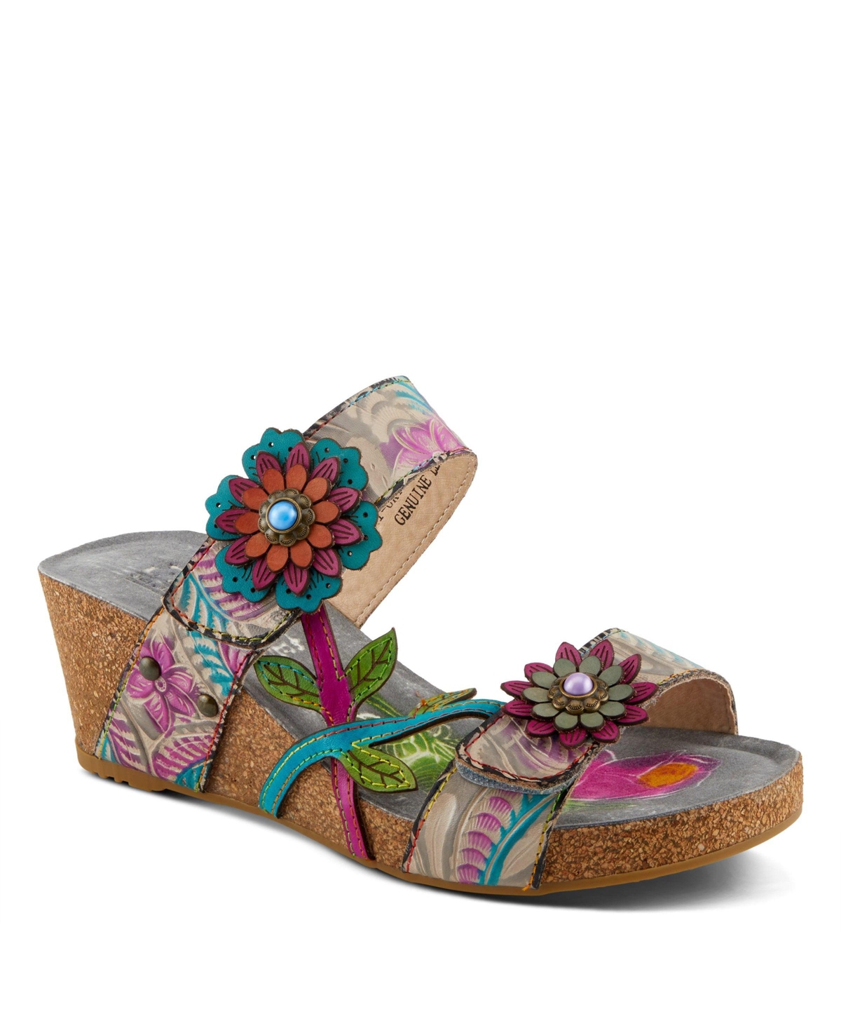 Click here for LArtiste Womens Spring Step Moai Womens Slide with... prices