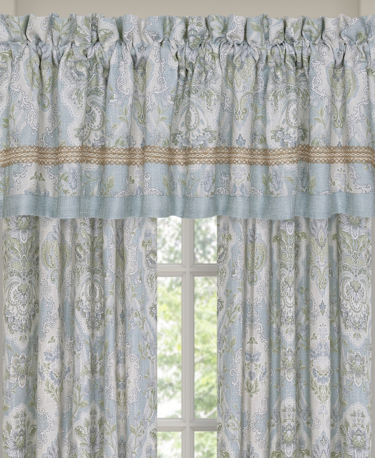Click here for J Queen New York Pasadena Window Straight Valance... prices