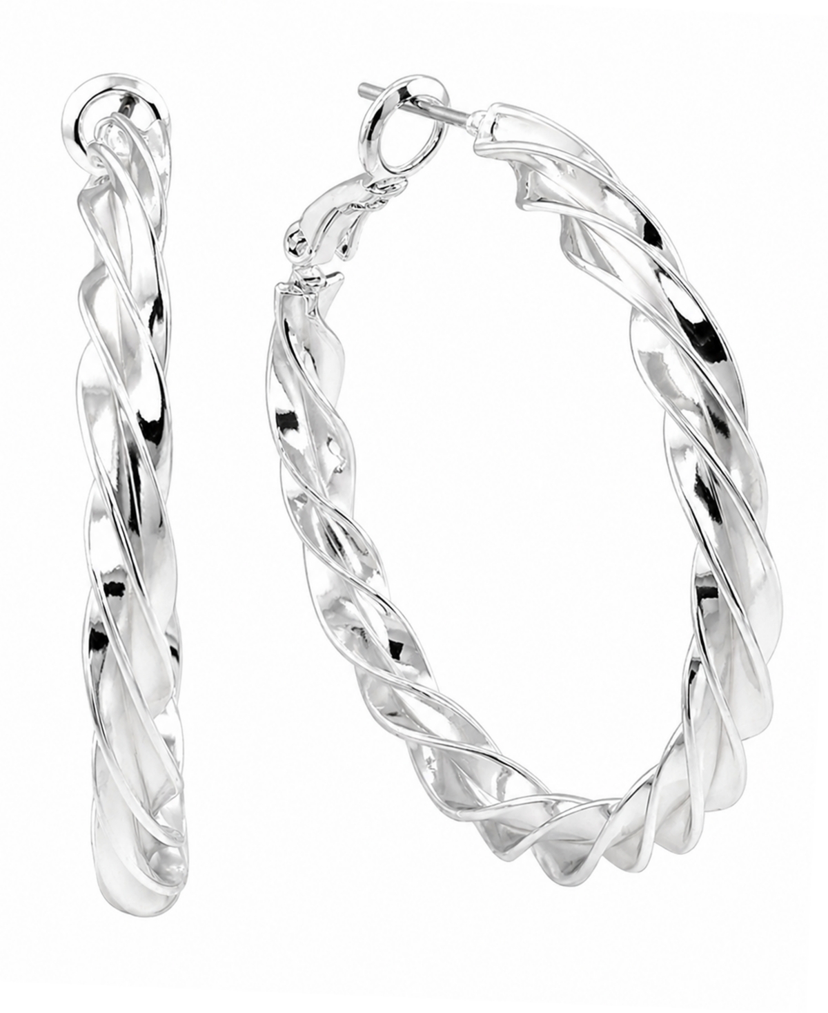 Click here for And Now This Fine Silver-Tone Plated Twist Omega H... prices