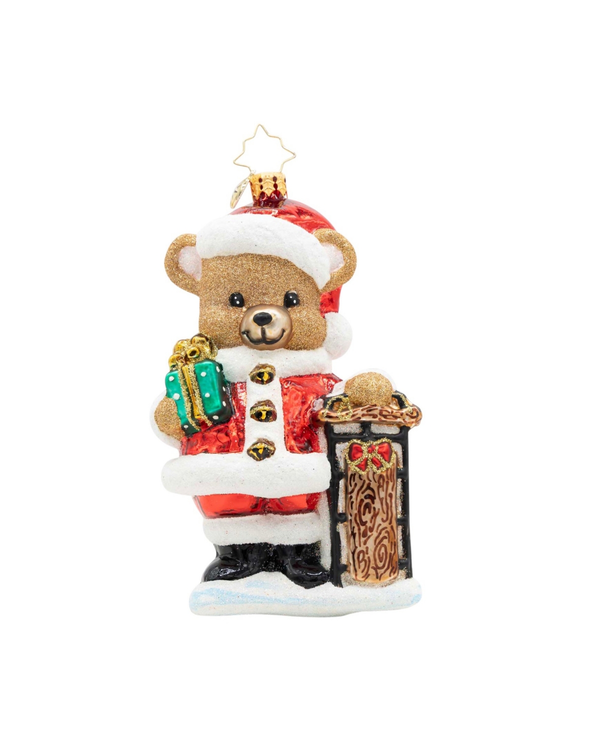 Click here for Christopher Radko 5.25 Beary Merry Christmas Ornam... prices