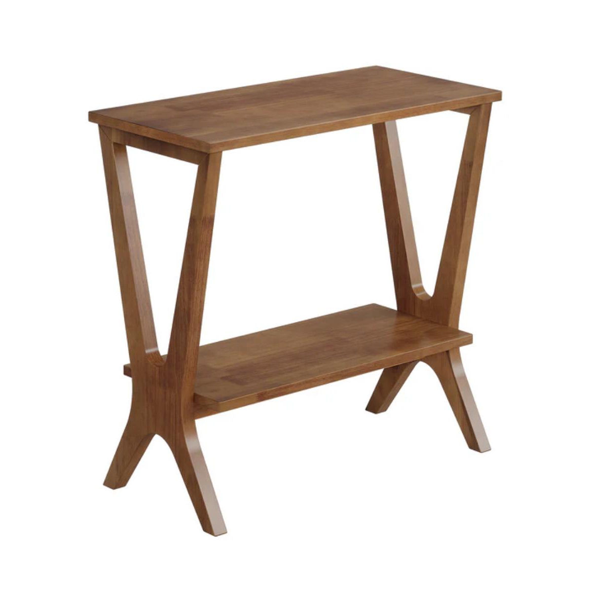 Click here for Slickblue 2-Tier Wooden Sofa Side Table for Living... prices