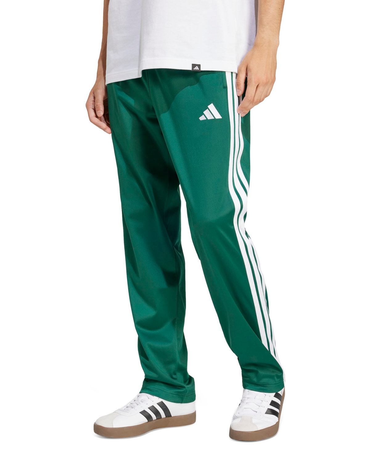 Click here for adidas Mens 3-Stripes Regular-Fit Tricot Track Pan... prices