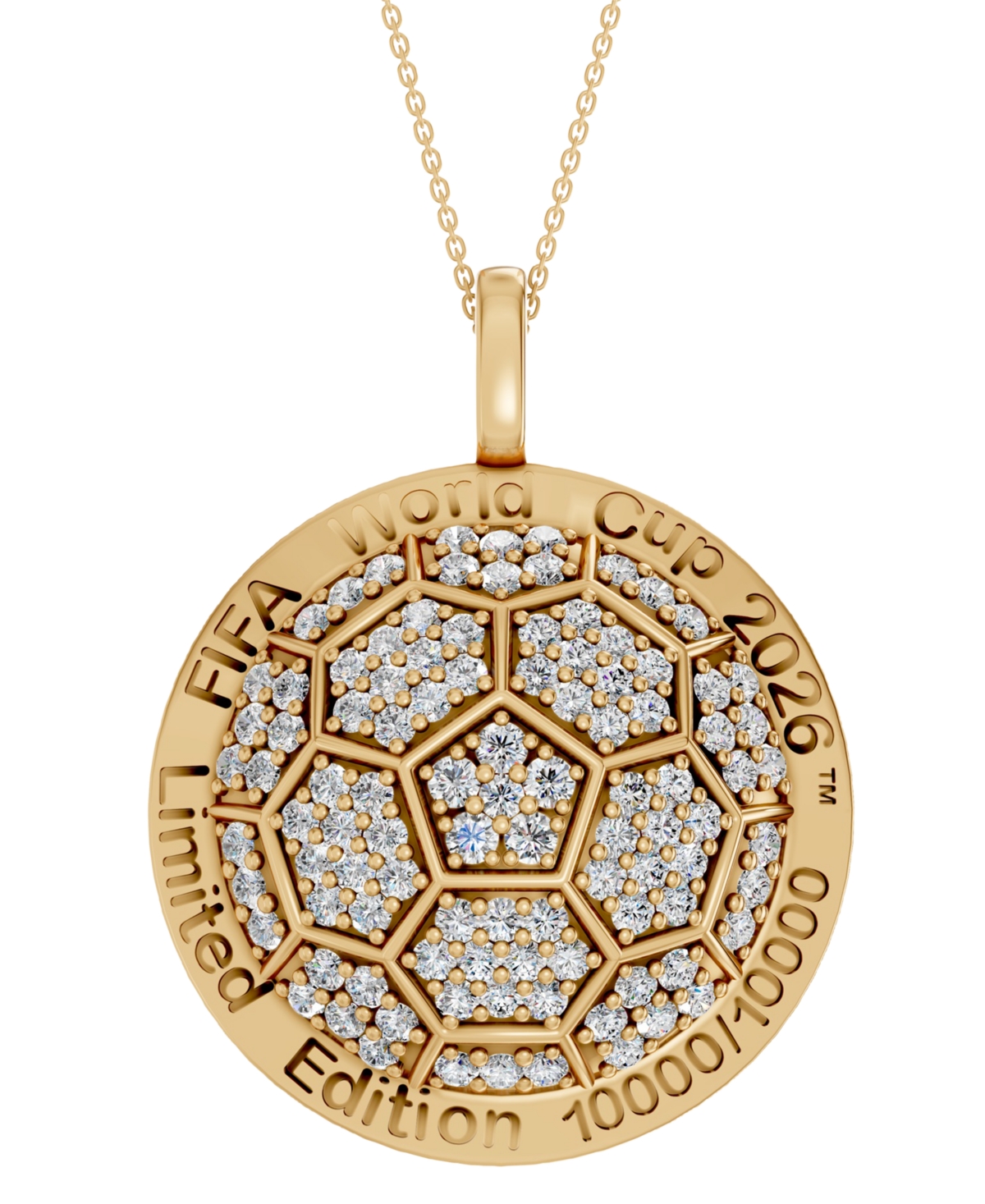 Click here for Macys Lab-Grown Diamond (1 ct. t.w.) Fifa World Cu... prices