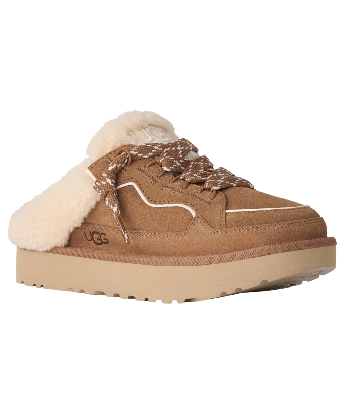 Click here for Ugg Womens Lowmel Round Toe Mule Clogs - Chestnut prices