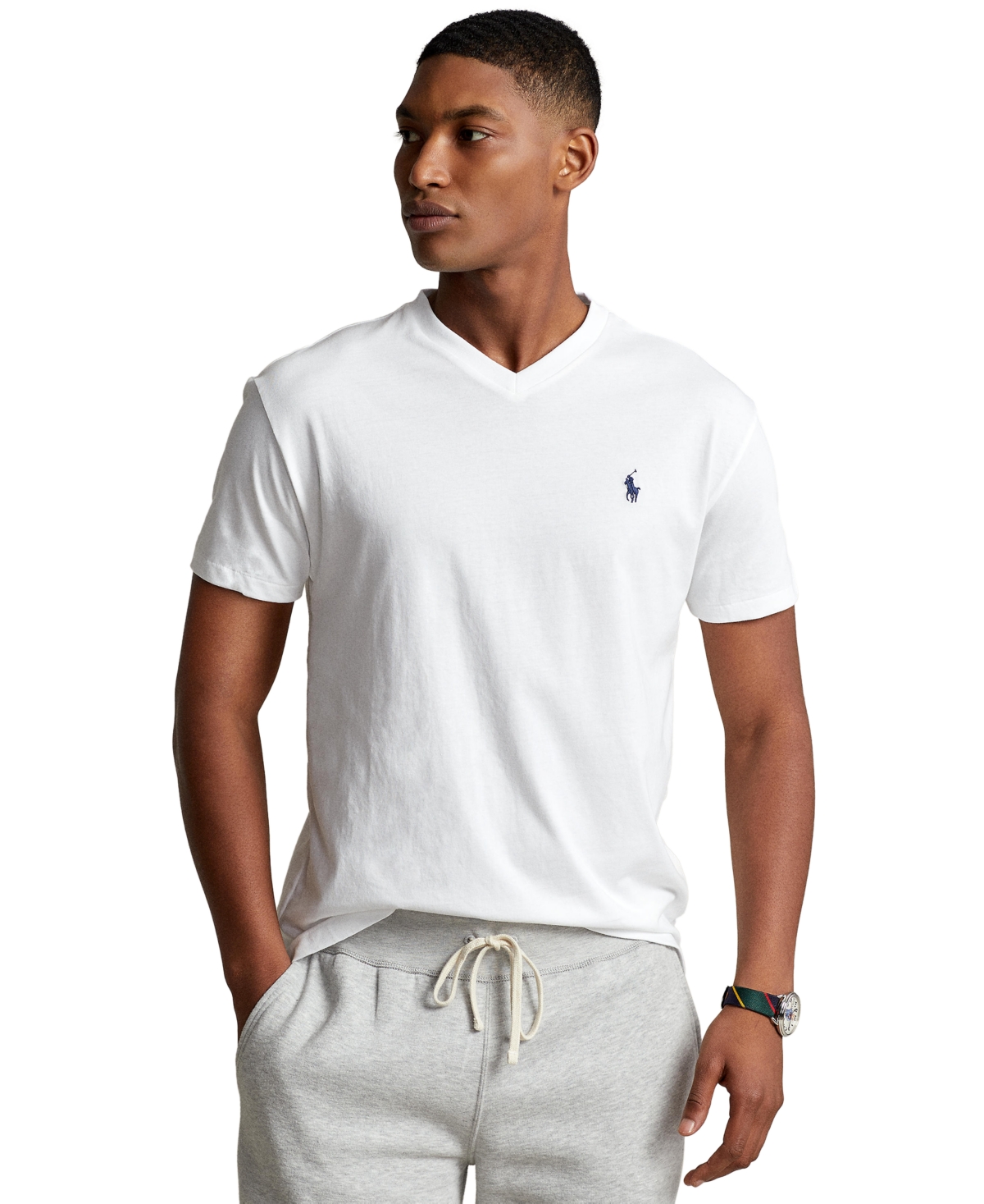 Click here for Polo Ralph Lauren Mens Classic-Fit V Neck T-Shirt... prices