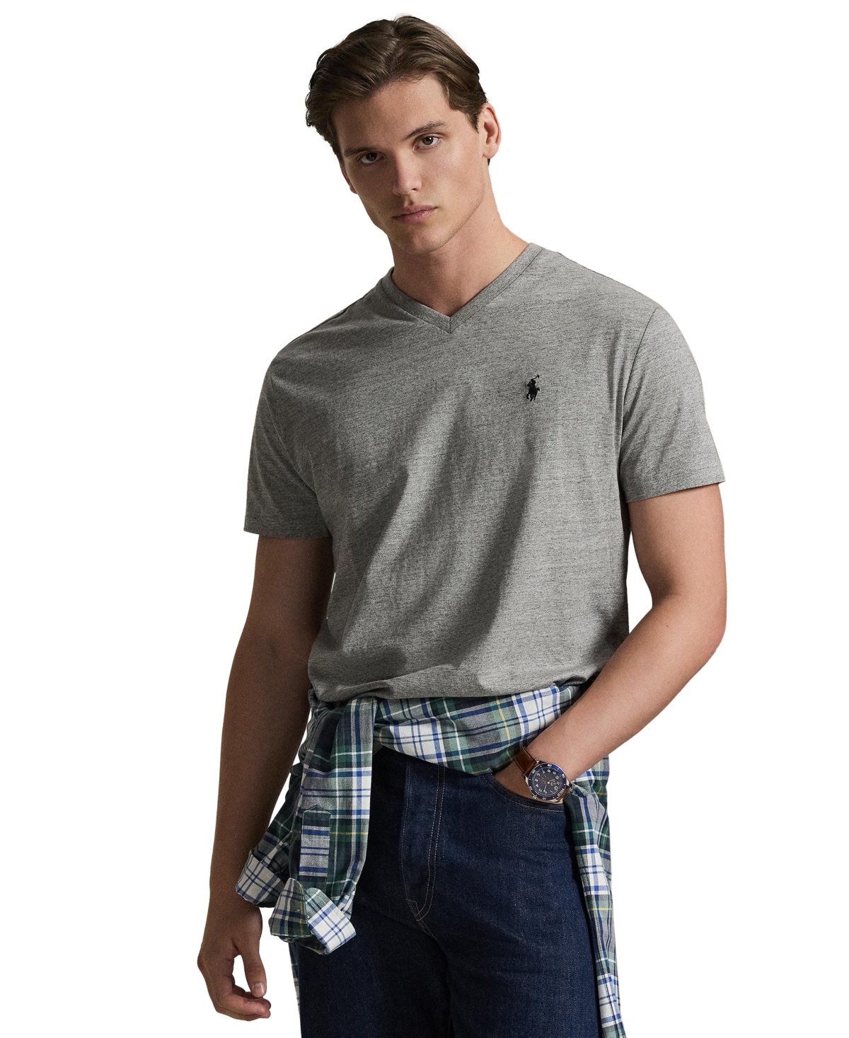 Click here for Polo Ralph Lauren Mens Classic-Fit V Neck T-Shirt... prices