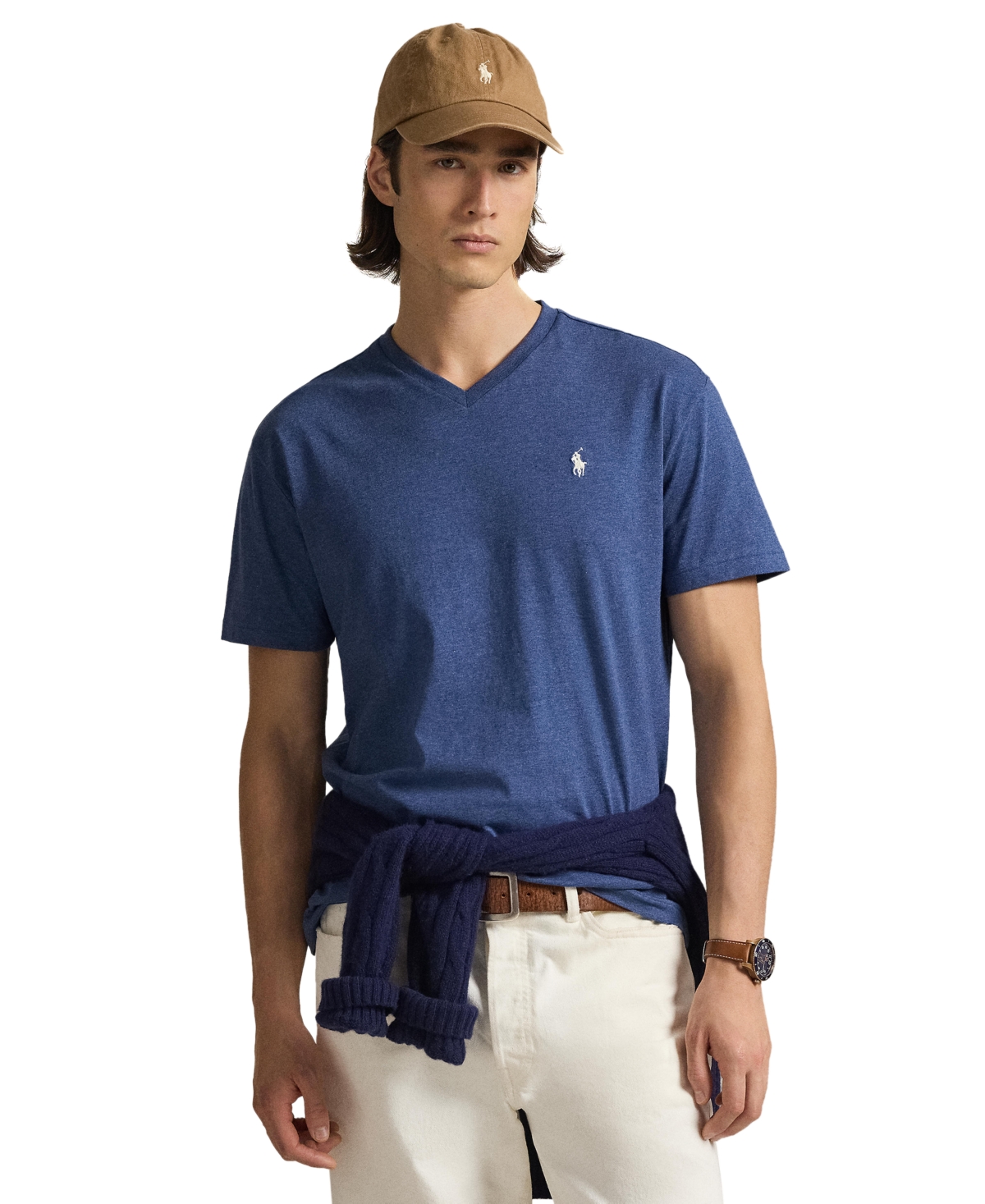 Click here for Polo Ralph Lauren Mens Classic-Fit V Neck T-Shirt... prices