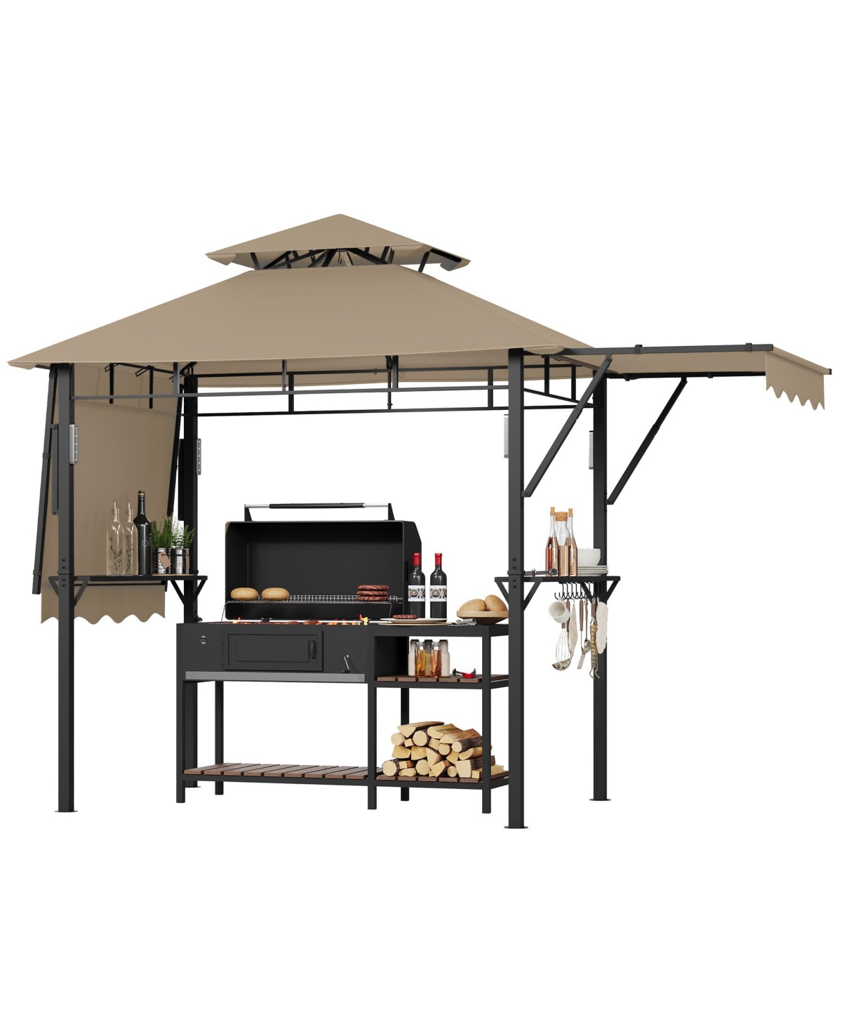 Click here for GarveeLife Weather-Resistant Grill Gazebo Canopy â... prices