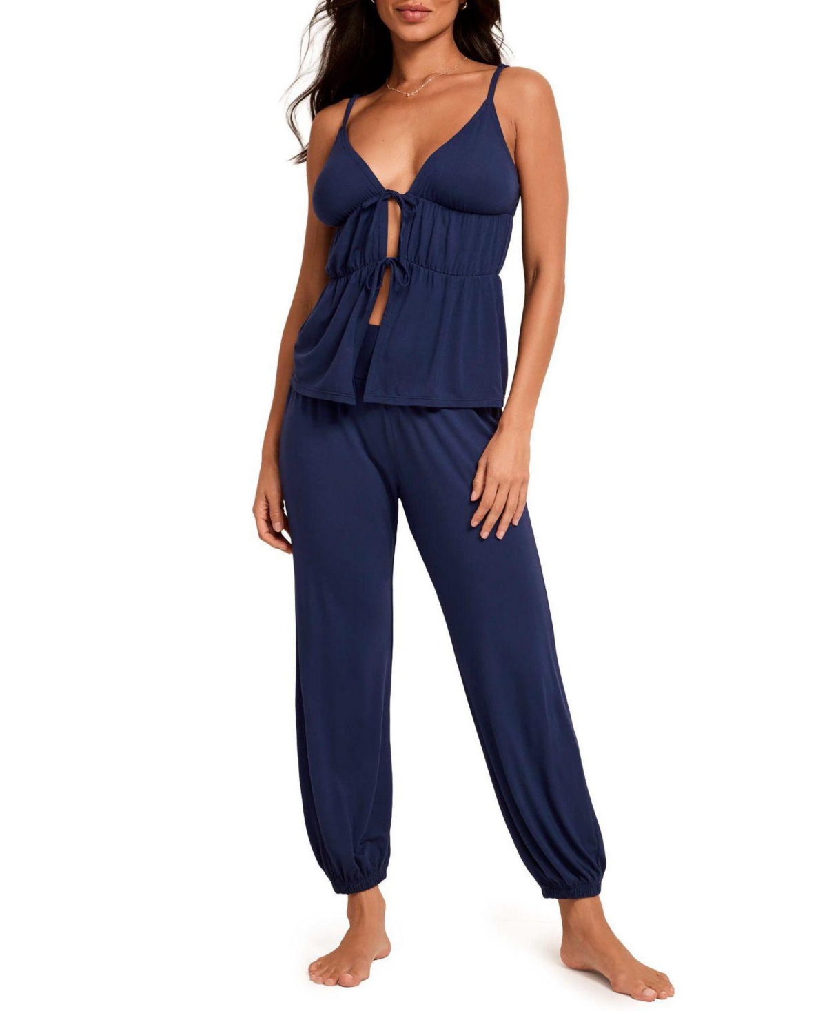Click here for Adore Me Womens Paulina Cami And Pants Pajama Set... prices