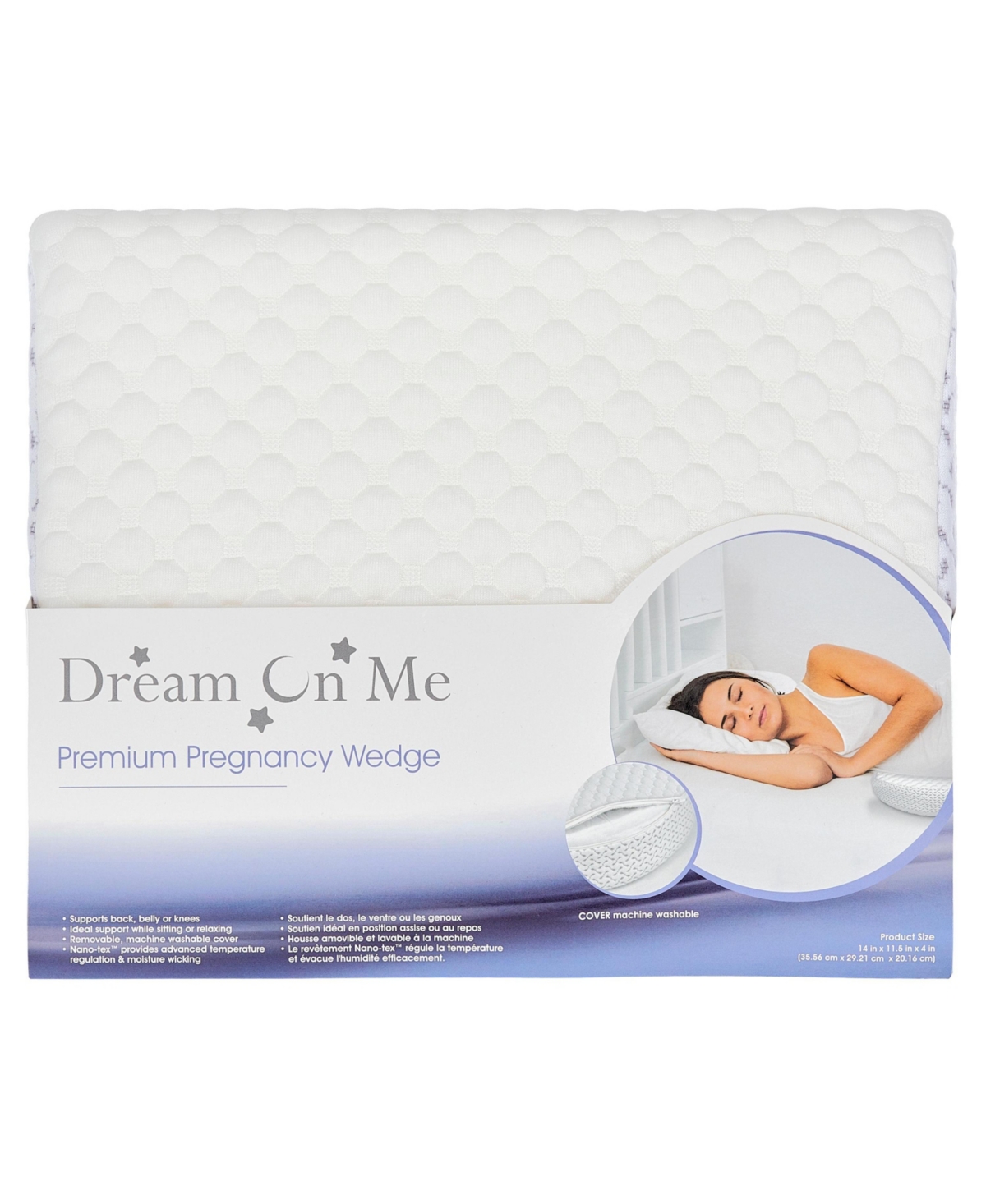 Click here for Dream On Me Mommy Pregnancy Wedge Pillow prices