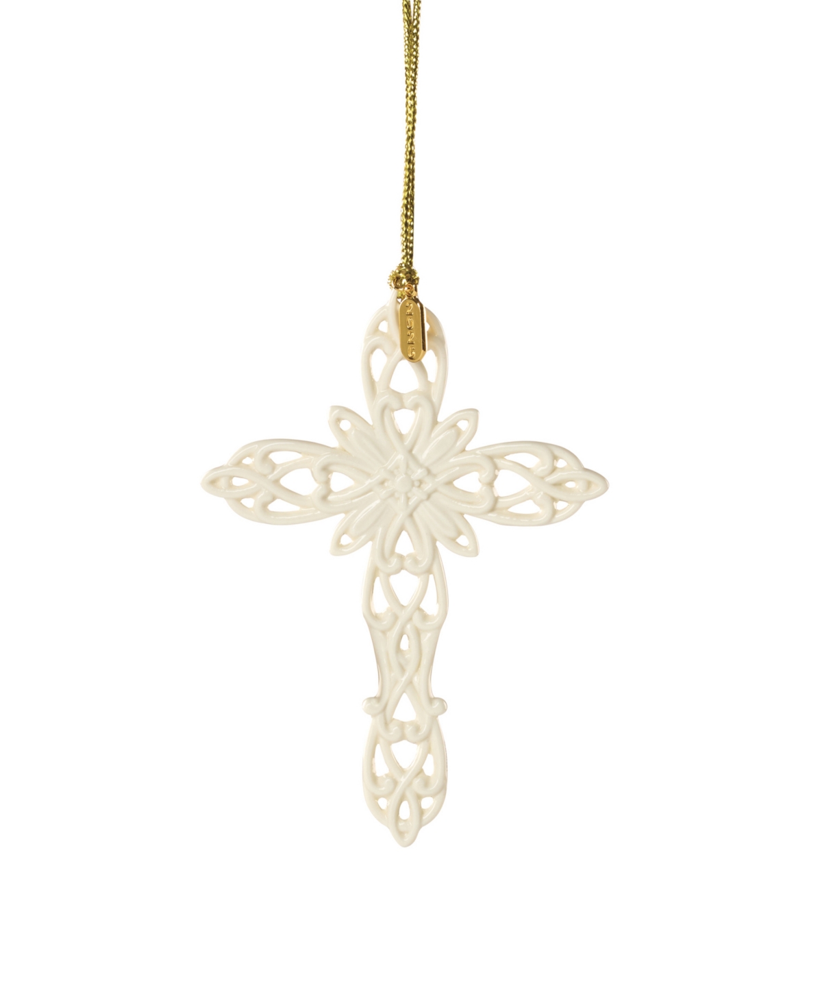 Click here for Lenox 2026 Snow Fantasies Cross Ornament - Ivory prices