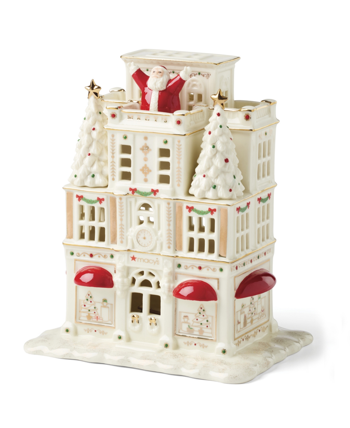 Click here for Lenox Mistletoe Park Macys Department Store Lit Fi... prices