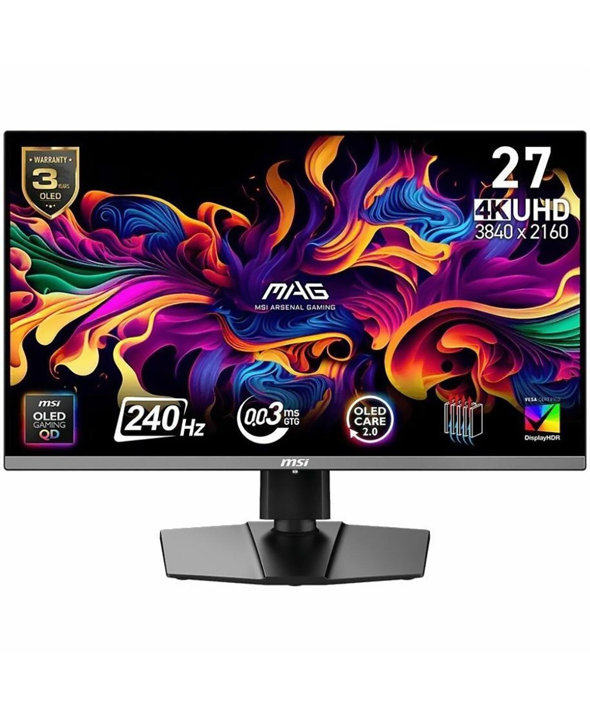 Click here for Msi Mag 272UP Qd-oled X24 26.5 16:9 4K Ultra Hd 24... prices