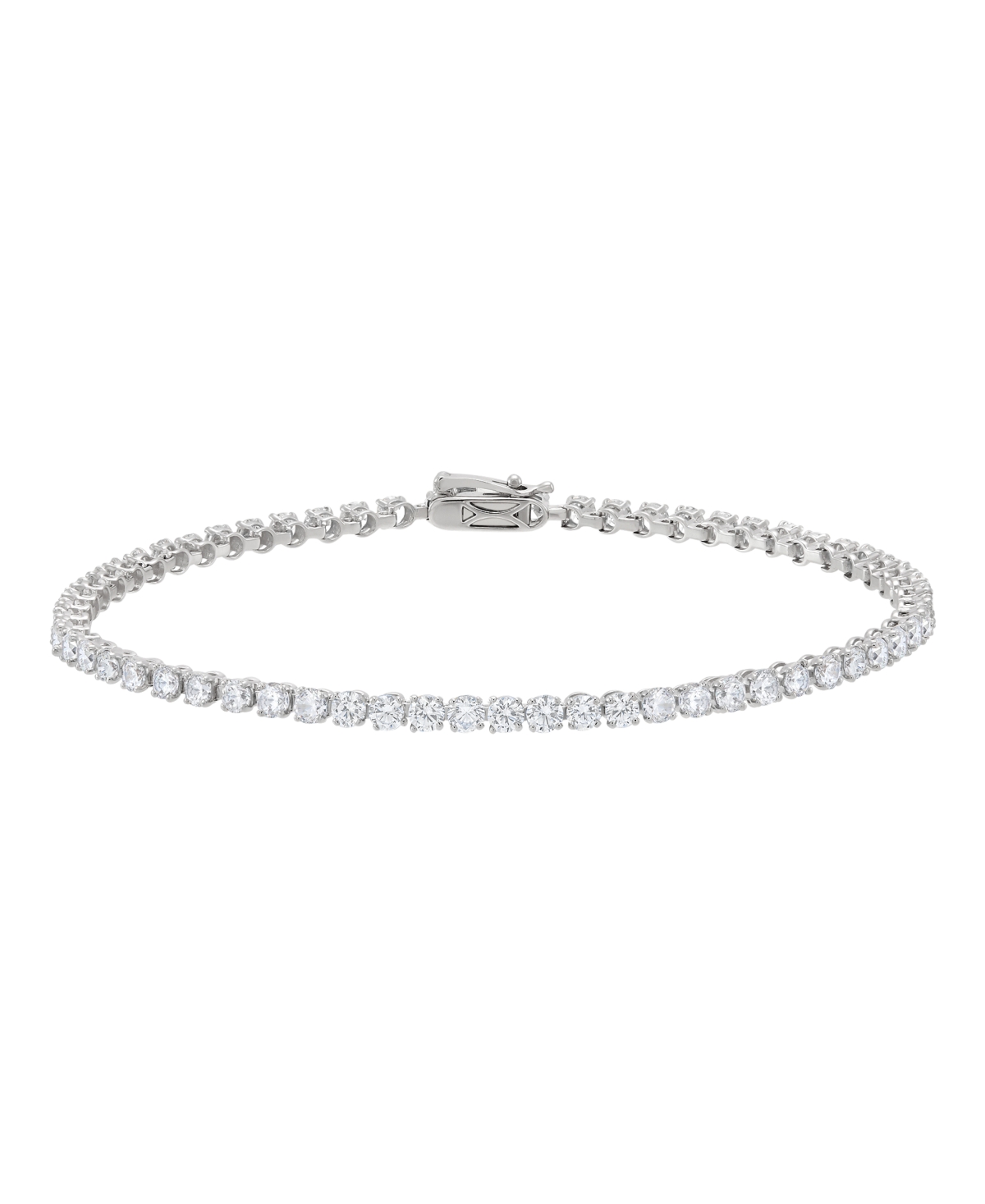 Click here for Macys Lab-Grown Diamond Tennis Bracelet (3 ct. t.w... prices