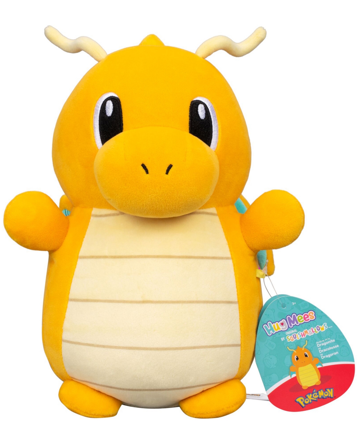 Click here for Pokemon Dragonite 10 HugMee Plush - Yellow prices