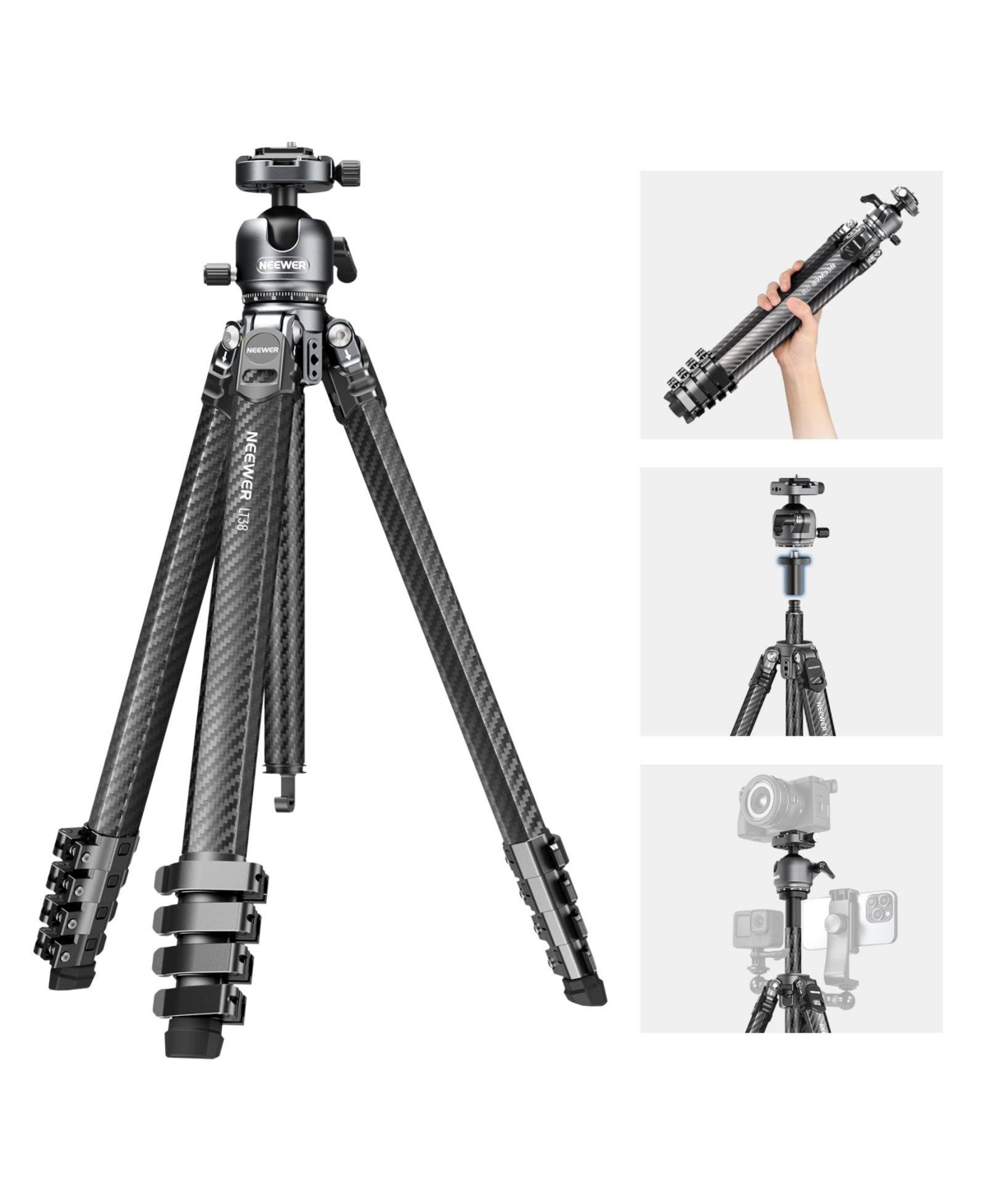 Click here for Neewer LT38 Camera Tripod with 22lb for Pd prices