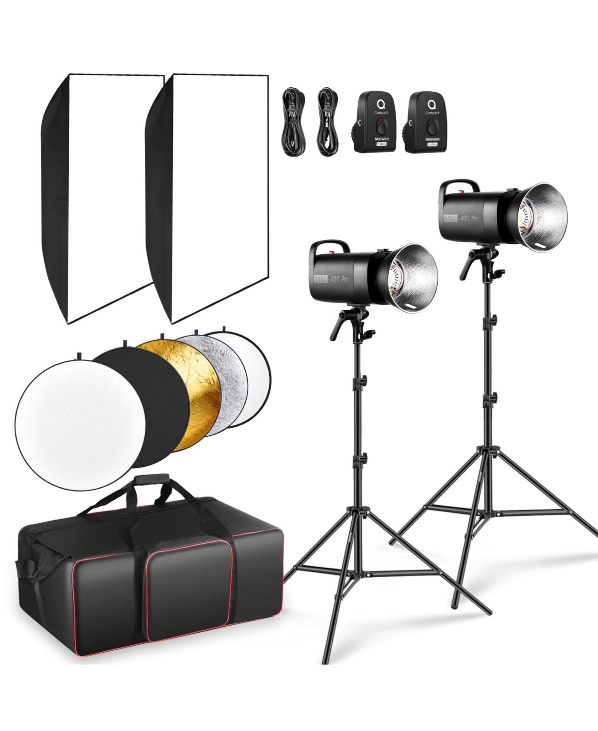 Click here for Neewer S102-400W Softbox with 5 in  400W  400Ws prices