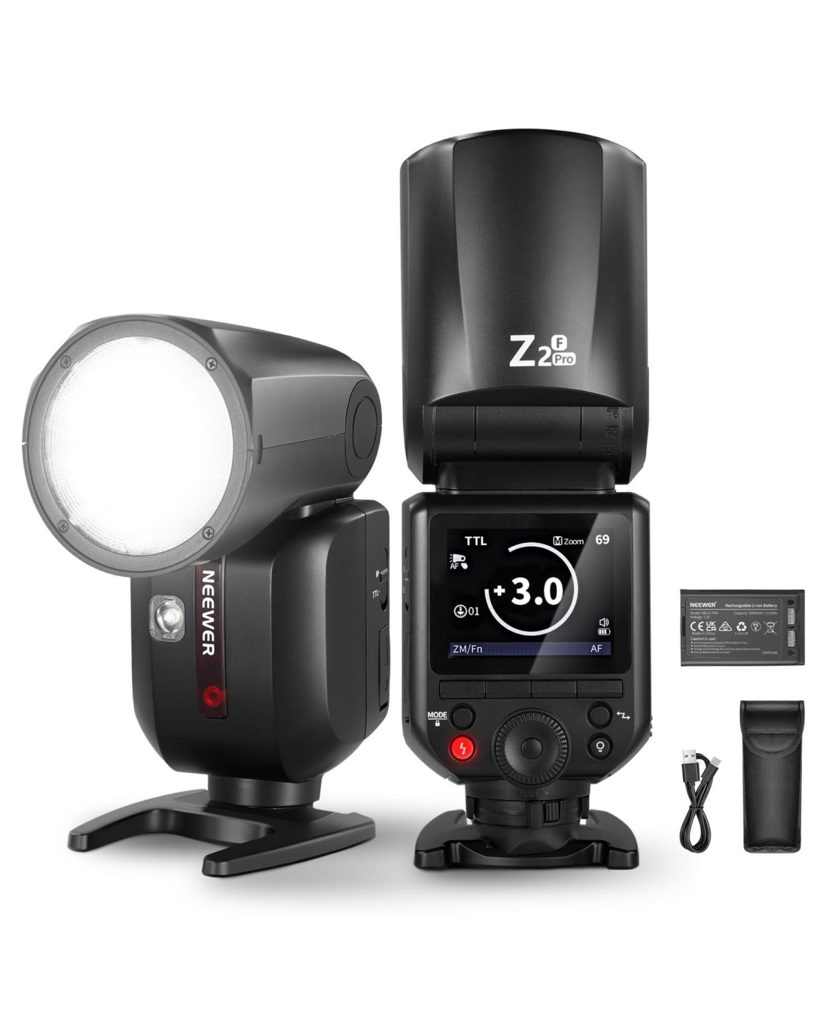 Click here for Neewer Z2PRO-f Camera Flash with 76Ws  3000mAh  Tt... prices