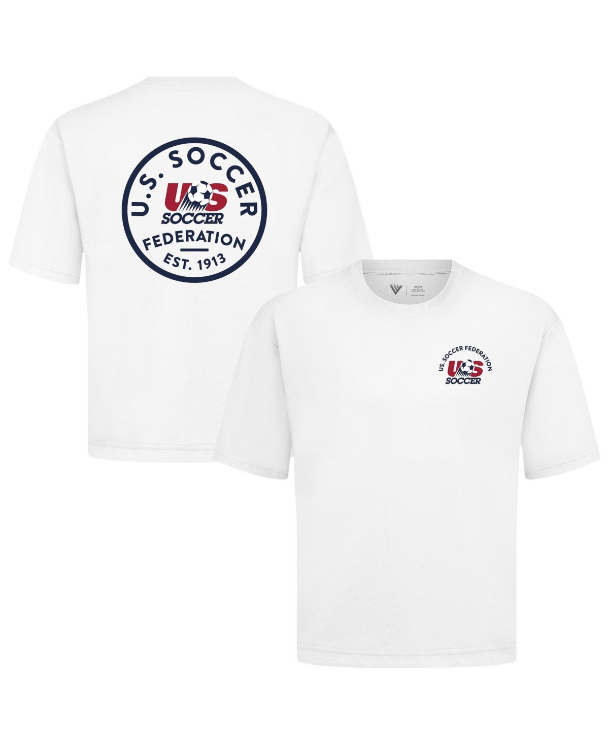 Click here for LevelWear Mens White Usmnt Luxe Signature Knit Tra... prices