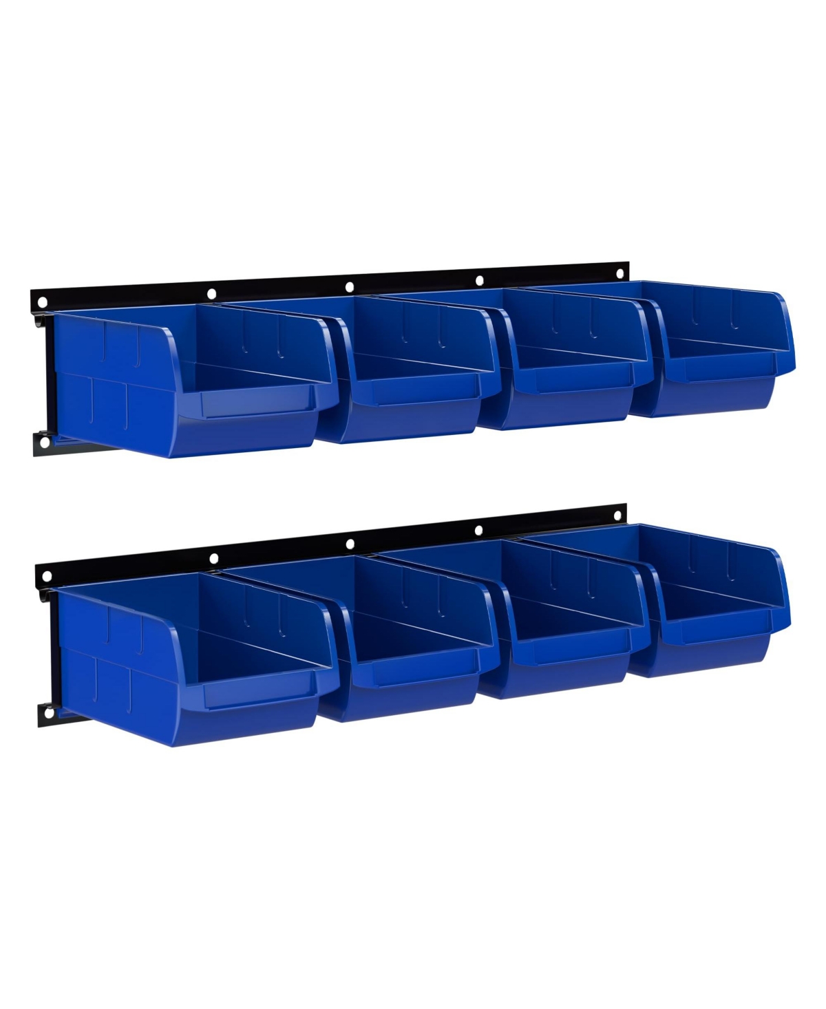 Click here for Xdovet Wall Mount Parts Rack Organizer 8 Bins 2 Ra... prices