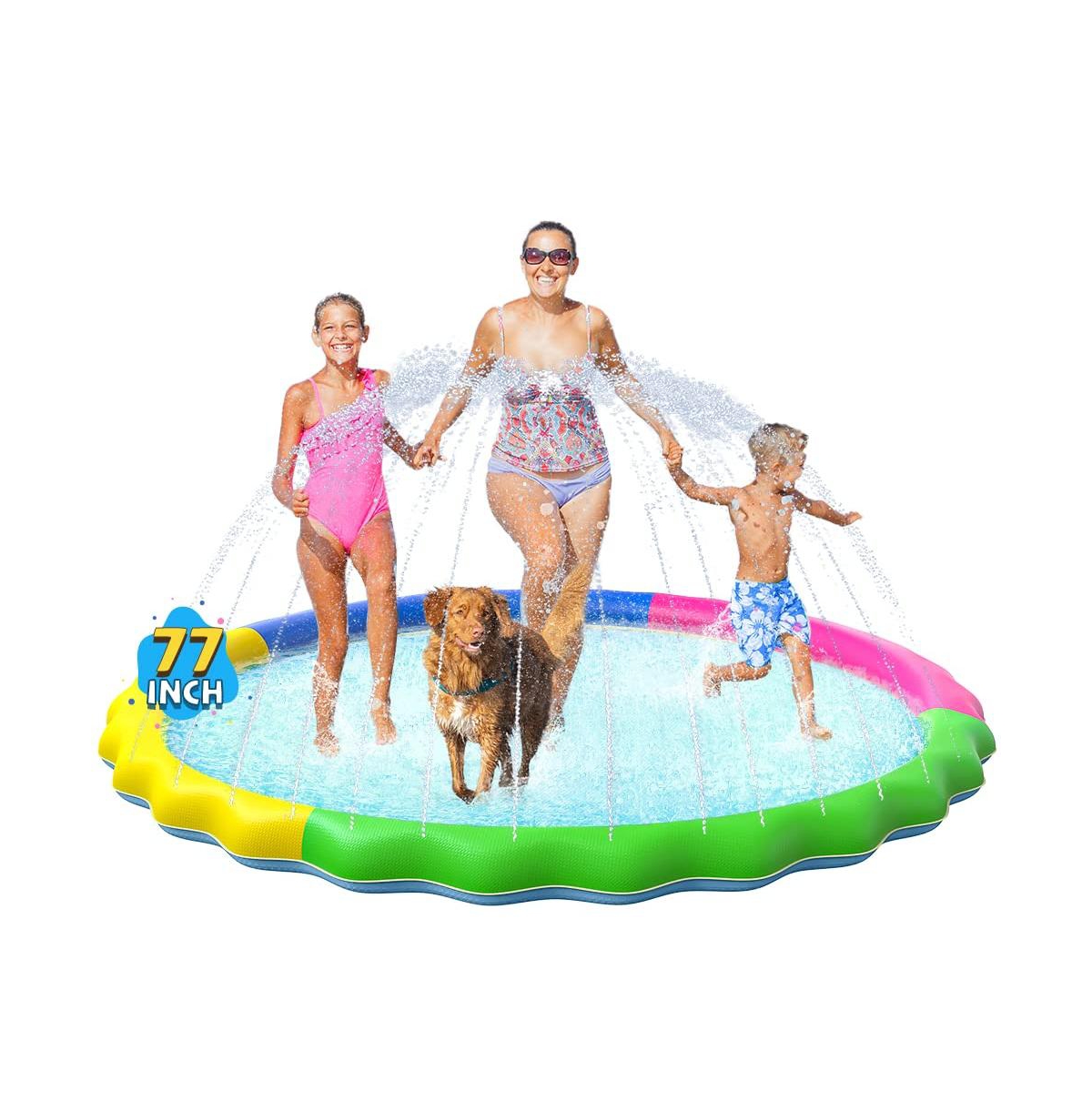 Click here for Aofar 77 Non-slip Splash Sprinkler Pool Pet Play M... prices