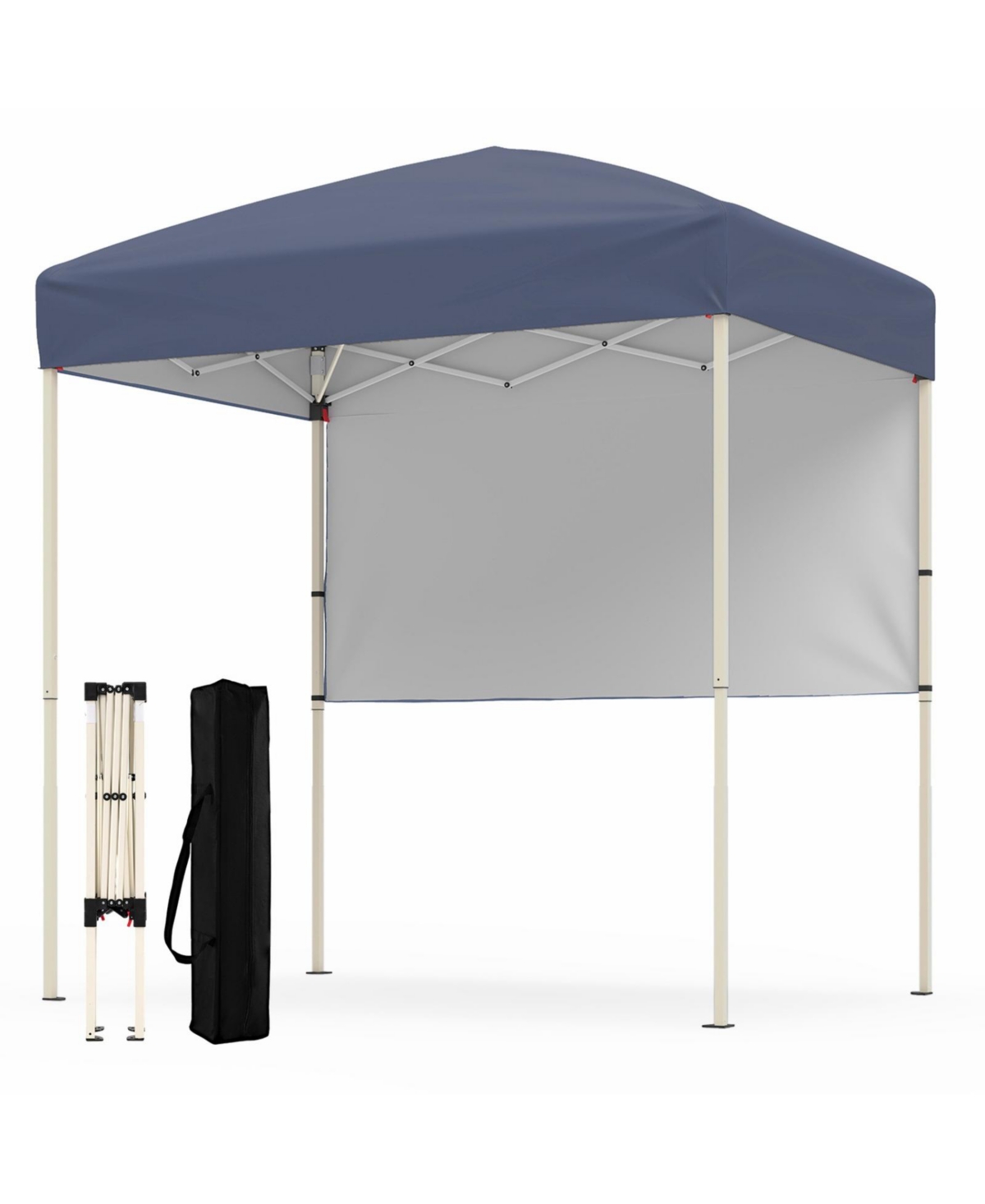 Click here for Sugift 6 x 4 ft Pop Up Canopy Tent with One Half S... prices
