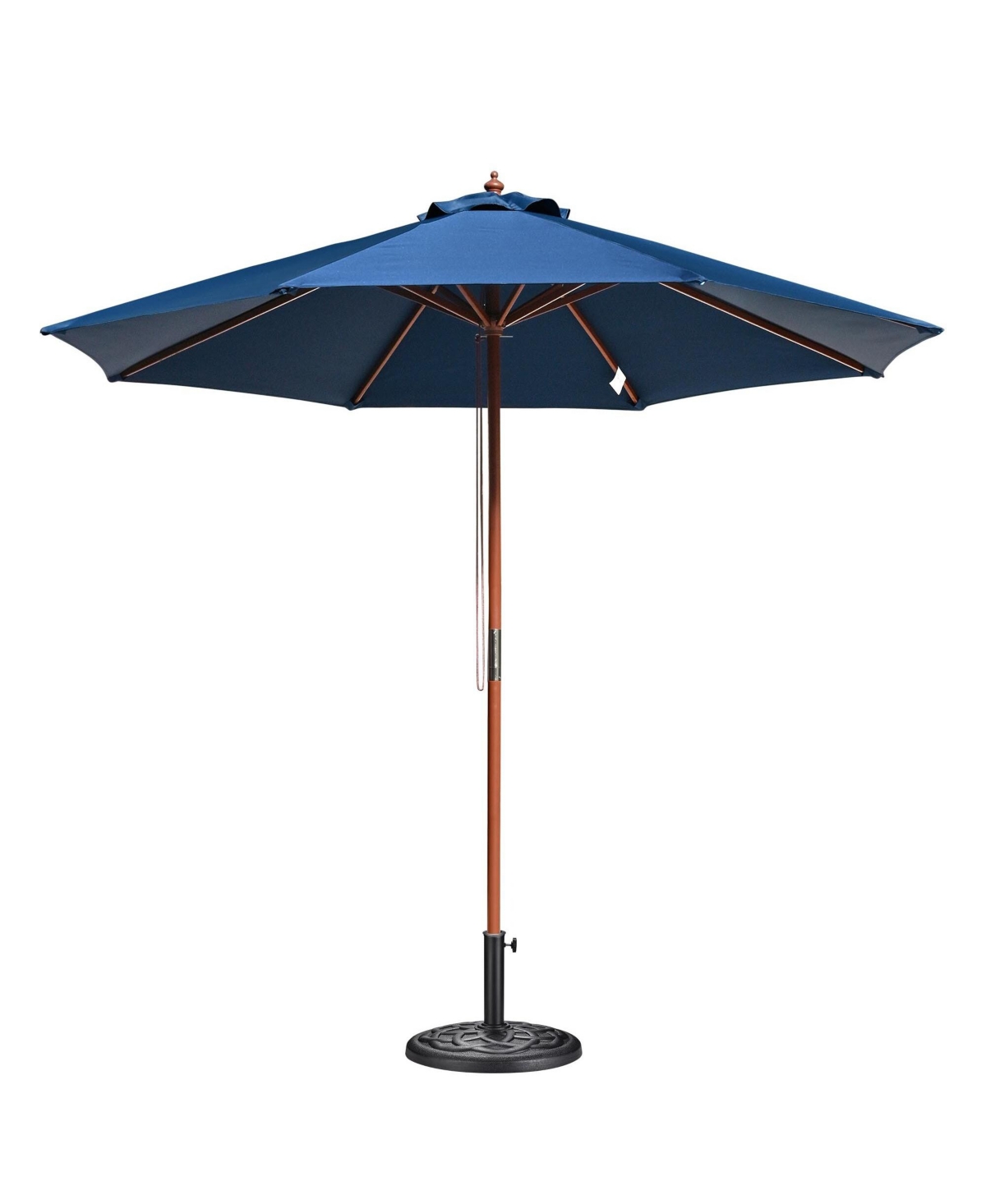 Click here for Yescom 9 Feet Solid Wood Patio Umbrella with Retro... prices