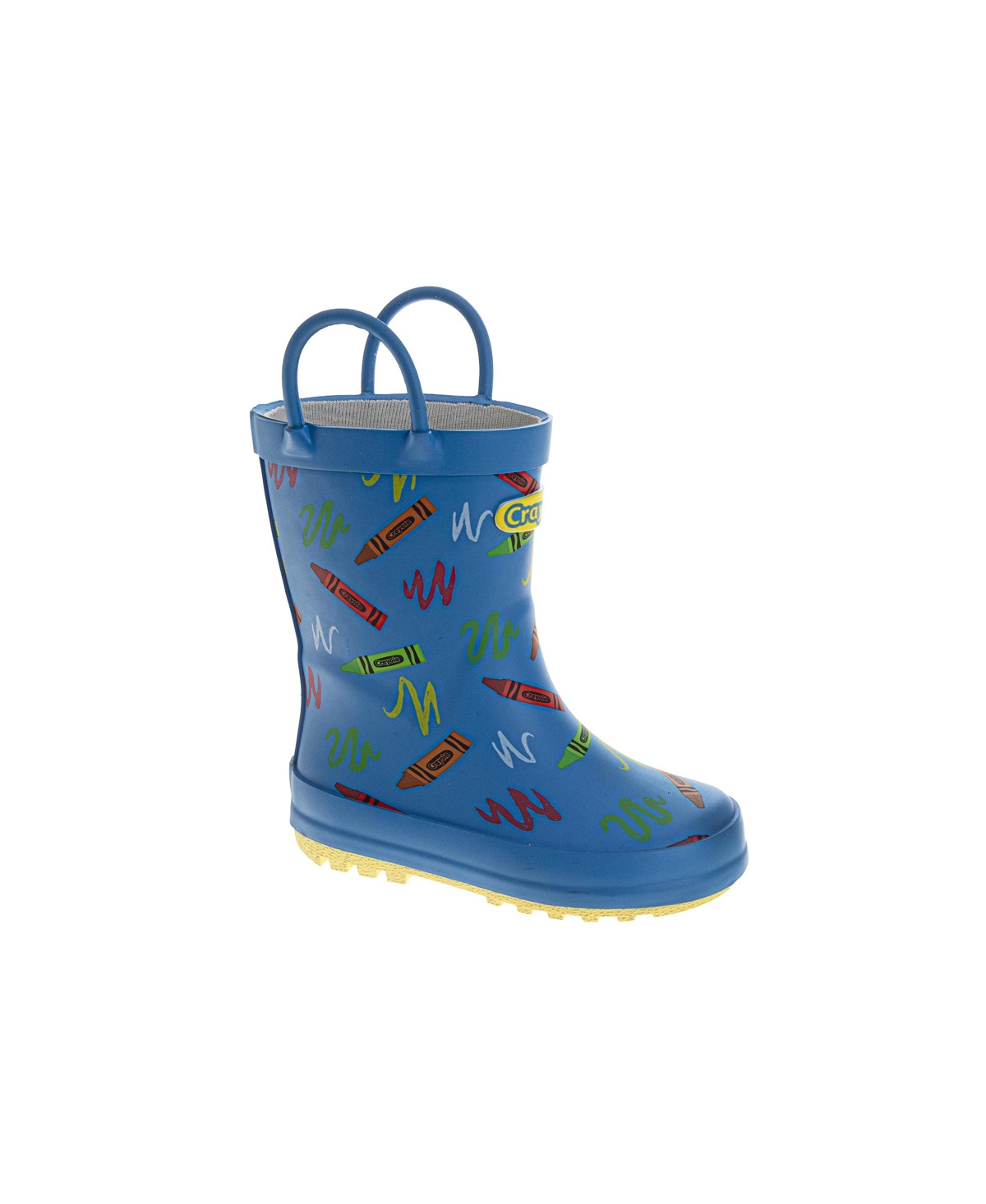 Click here for Crayola Kids ( 7 to 12 ) Crayon Print Rain Boots W... prices