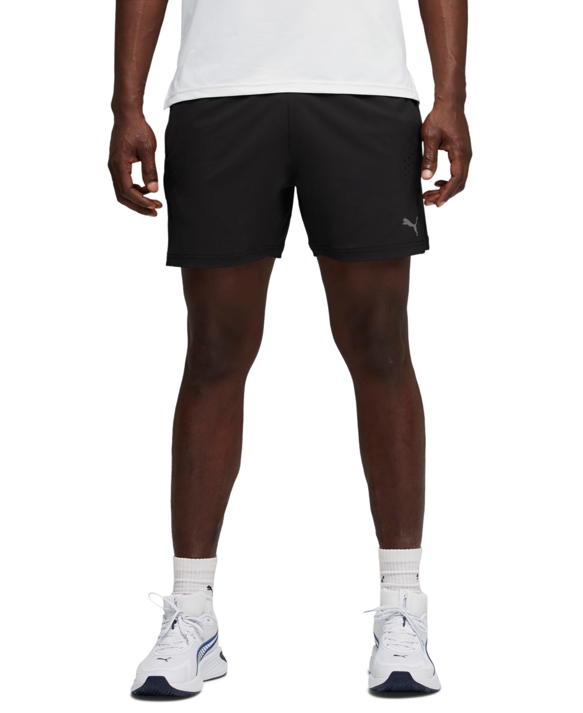 Click here for Puma Mens Power Mode Woven Regular-Fit Shorts  5 I... prices