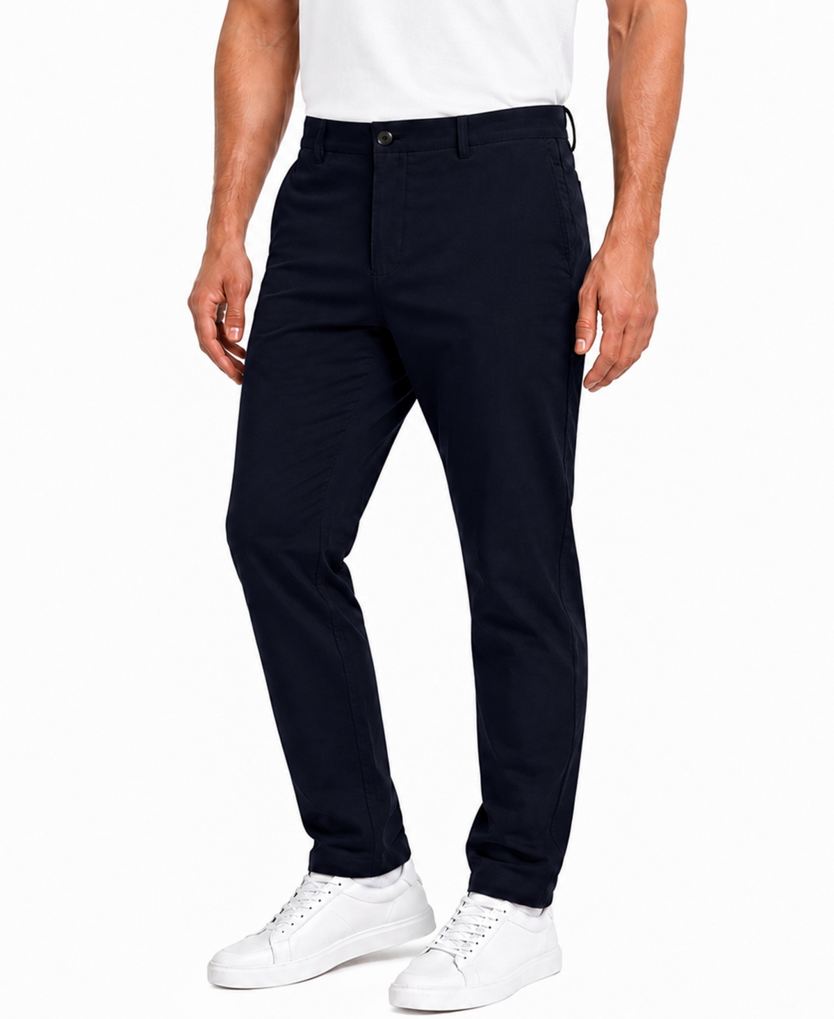 Click here for Blu Rock Mens Super Stretch Slim-Fit Chino Pants -... prices