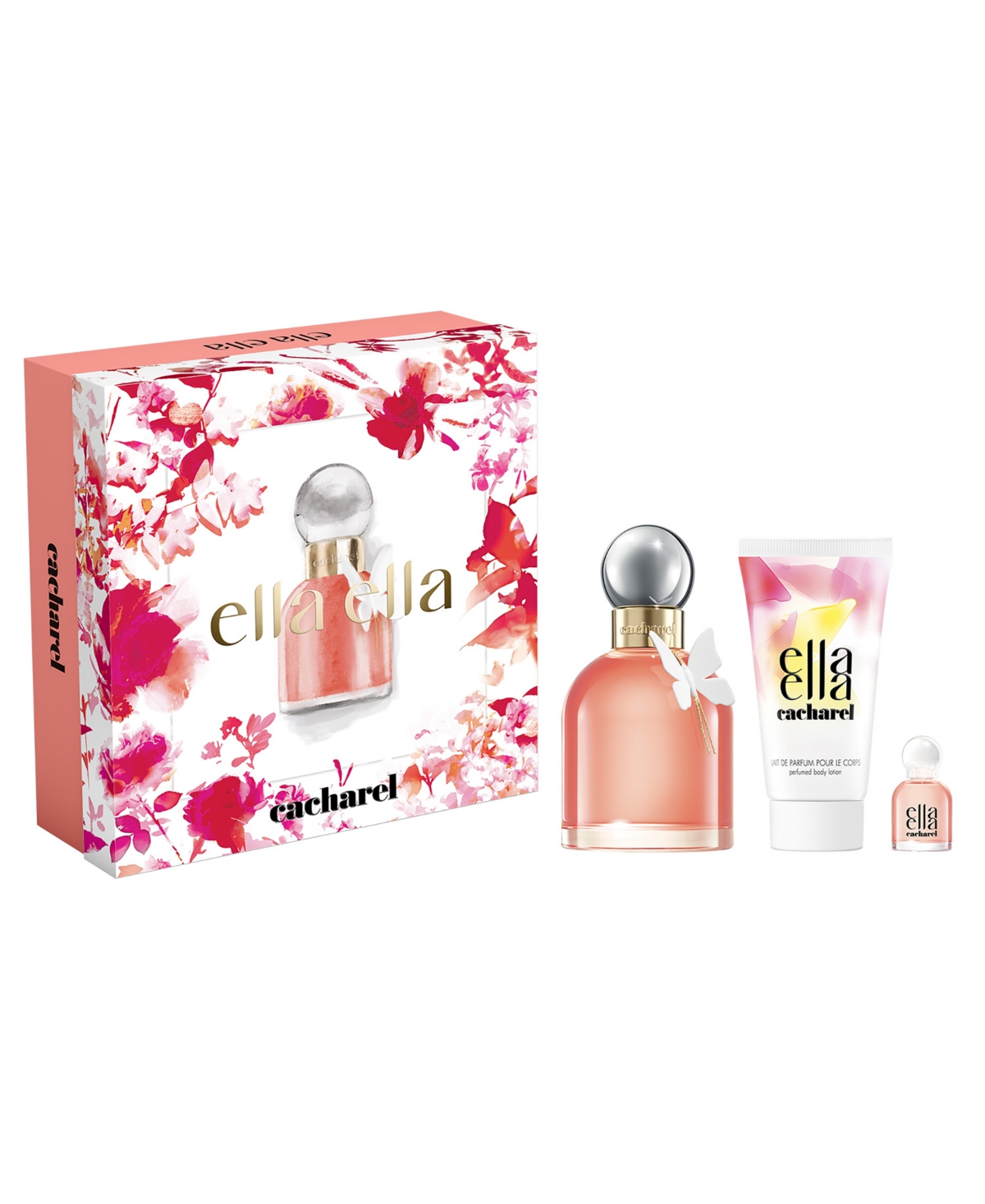 Click here for Cacharel 3-Piece Ella Ella Eau de Parfum Gift Set prices
