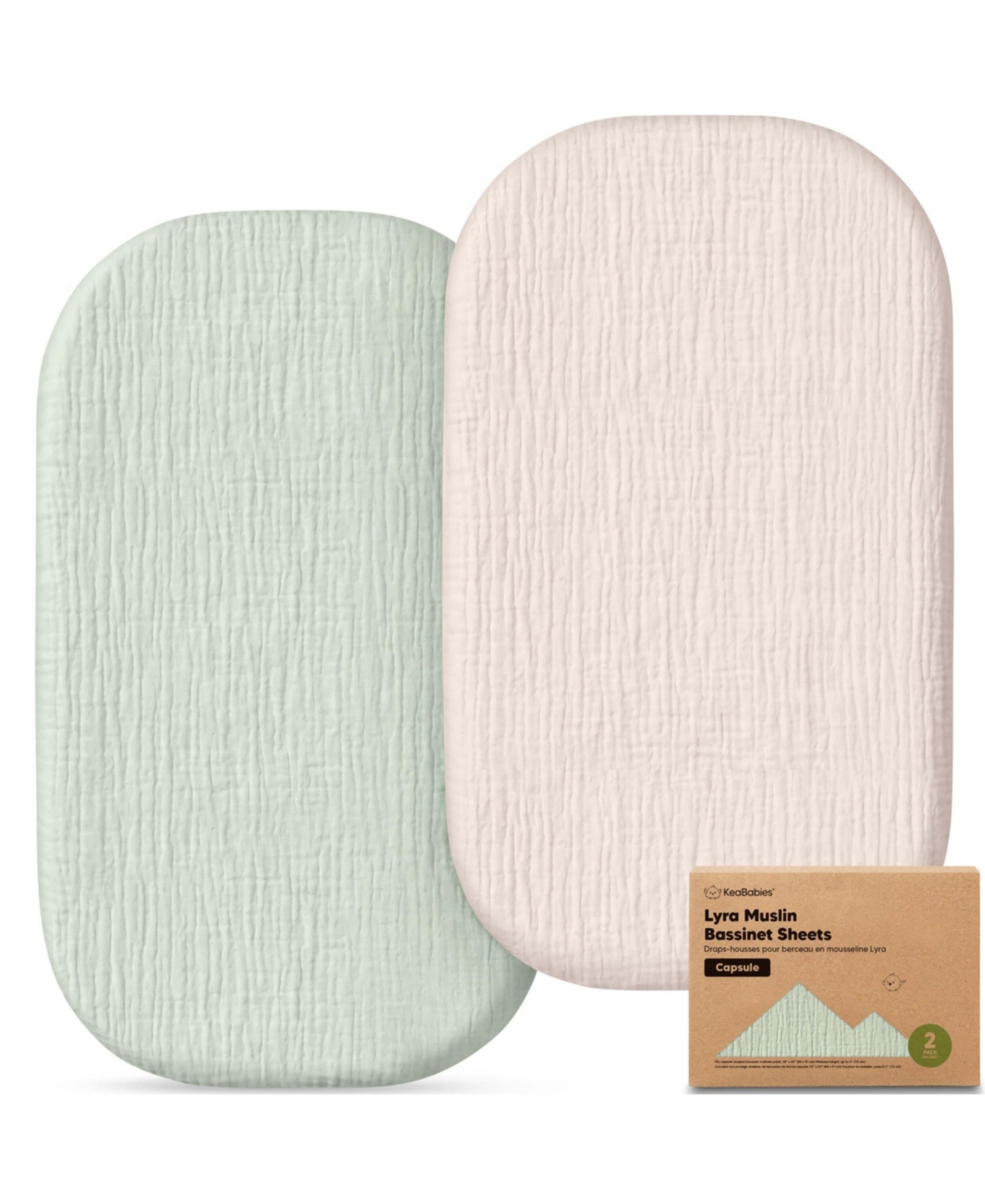 Click here for KeaBabies Baby Bassinet Sheets Girls  Boys  2-Pack... prices