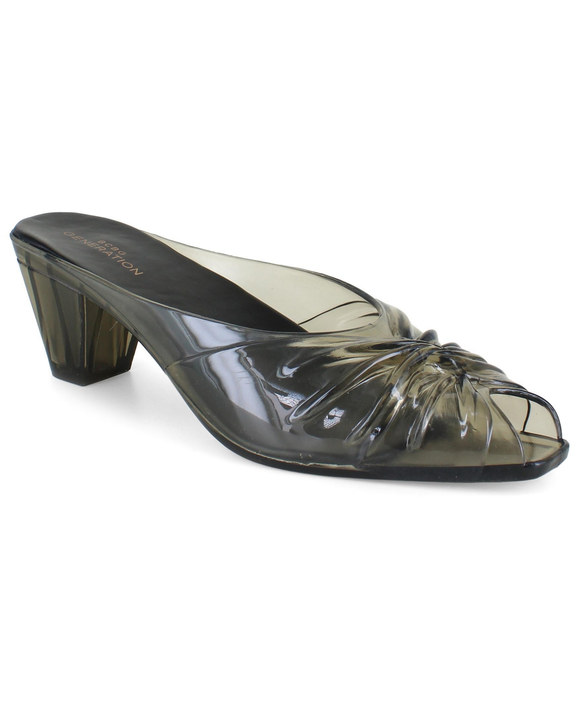 Click here for BCBGeneration Womens Sebastian Heeled Jelly Sandal... prices