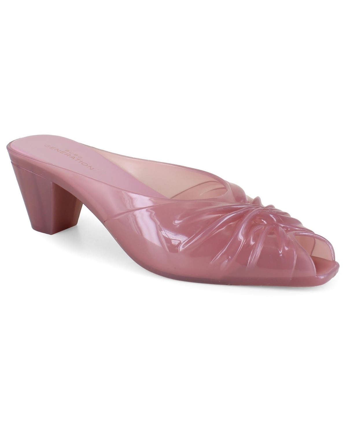 Click here for BCBGeneration Womens Sebastian Heeled Jelly Sandal... prices