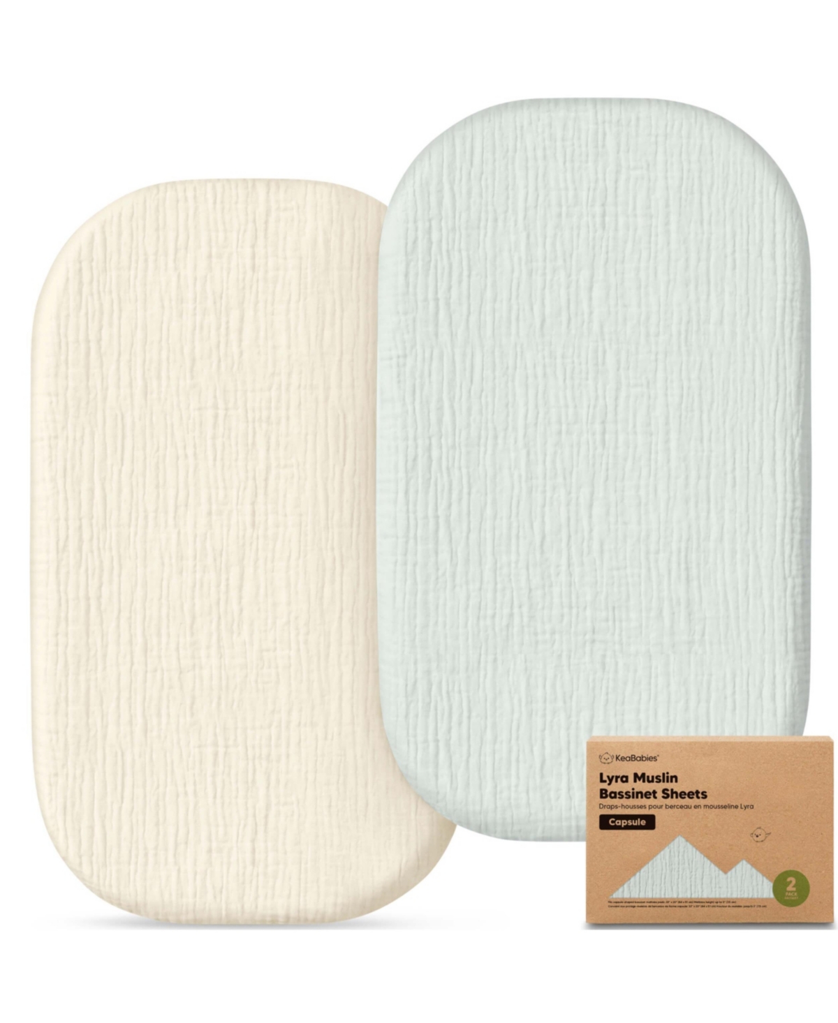 Click here for KeaBabies Baby Bassinet Sheets Girls  Boys  2-Pack... prices