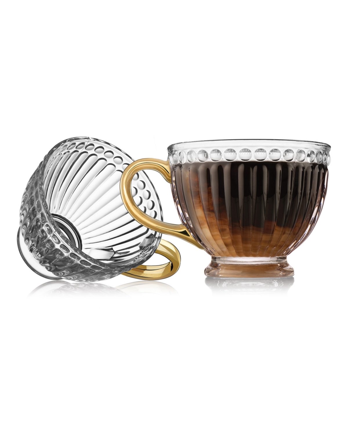 Click here for Godinger Triumph Oversized Coffee Mugs  Set of 4 -... prices
